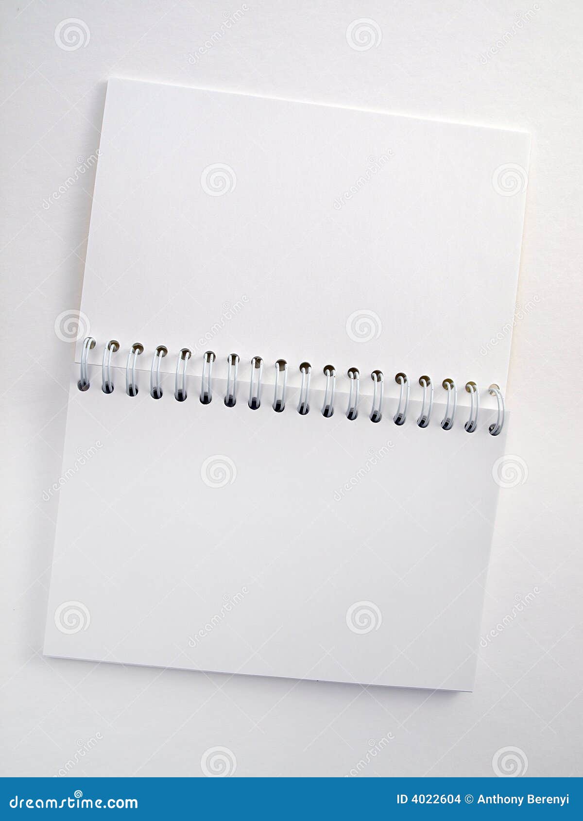 Flip note book open 2 stock photo. Image of ringed, business - 4022604