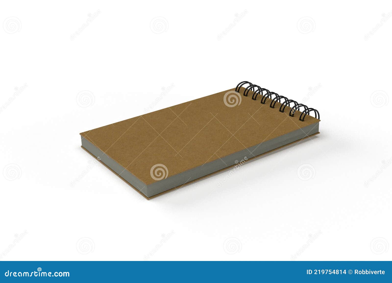 Flip note paper stationery stock illustration. Illustration of business ...