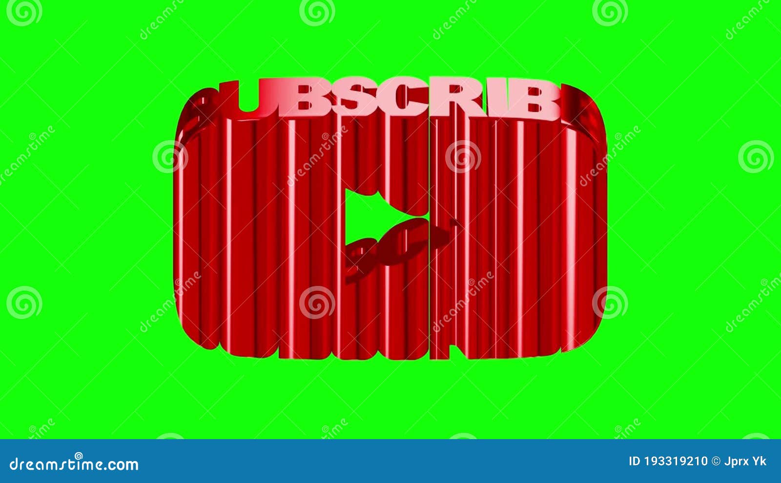 Green Screen Flip Subscribe for Youtube Stock Footage - Video of flip, journey: 193319210