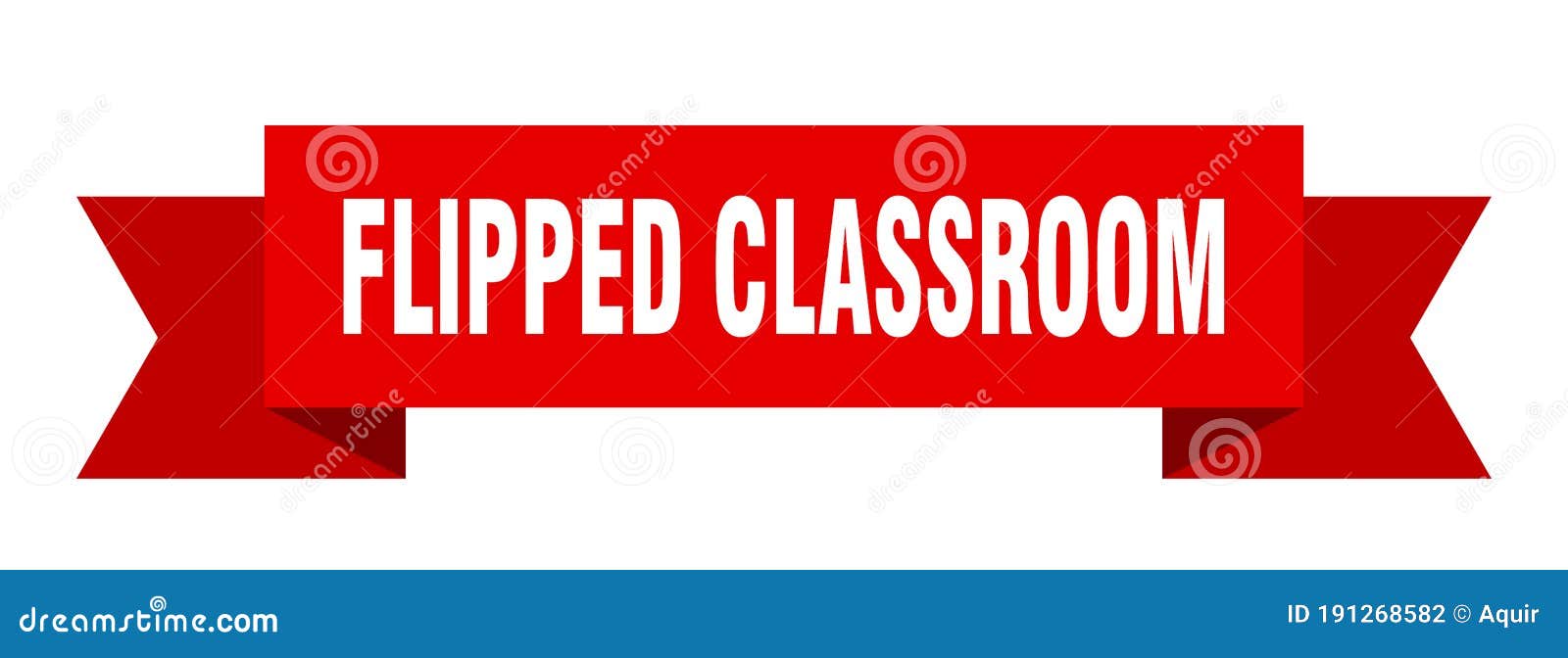 Flipped Classroom Sticker. Flipped Classroom Sign On Transparent ...