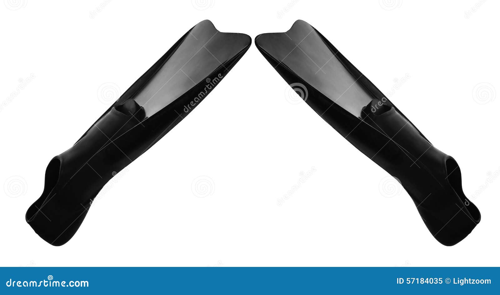 Flippers stock image. Image of snorkeling, still, cutout - 57184035