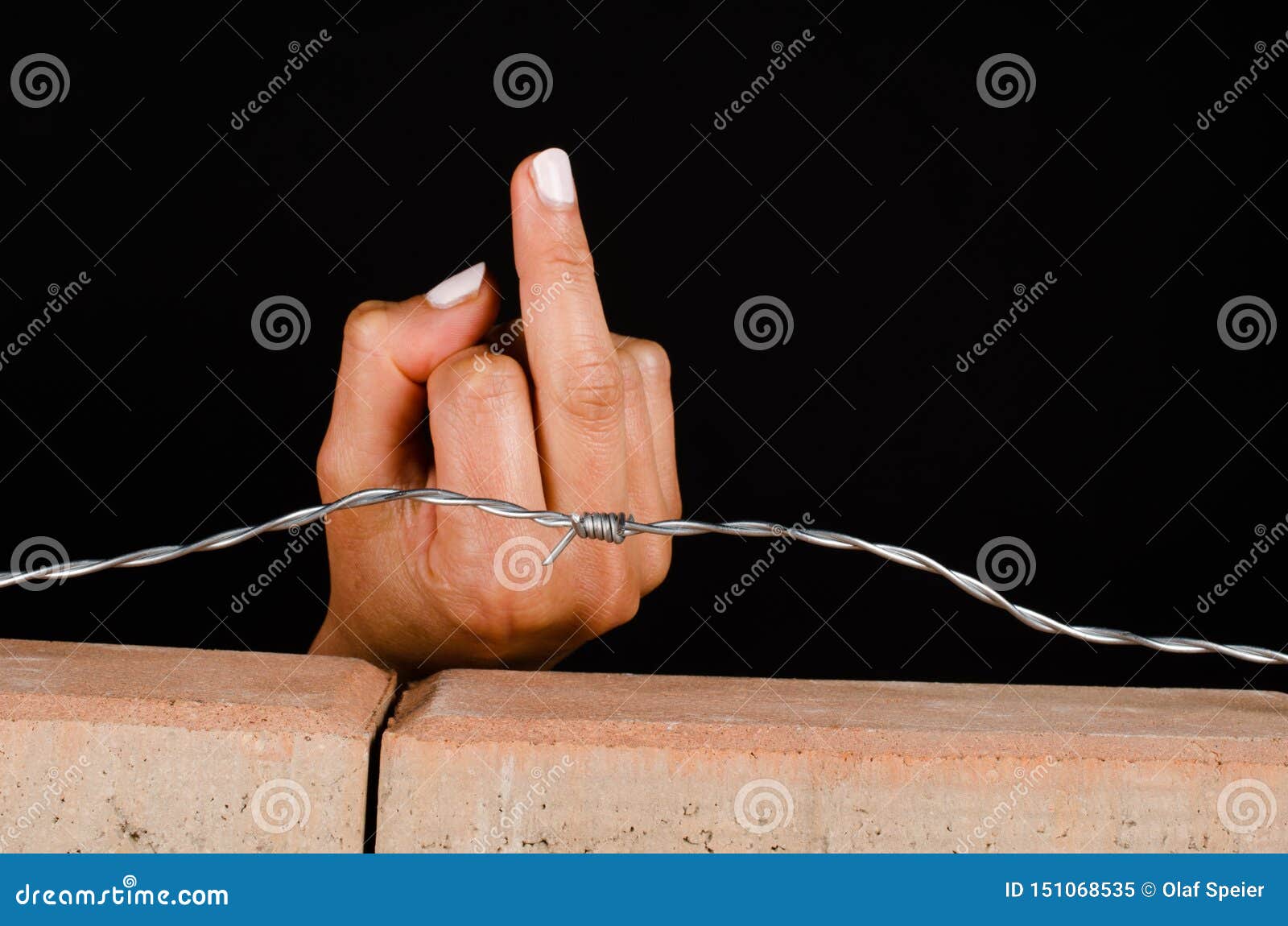 Flipping the bird stock image. Image of curseinsulting - 151068535