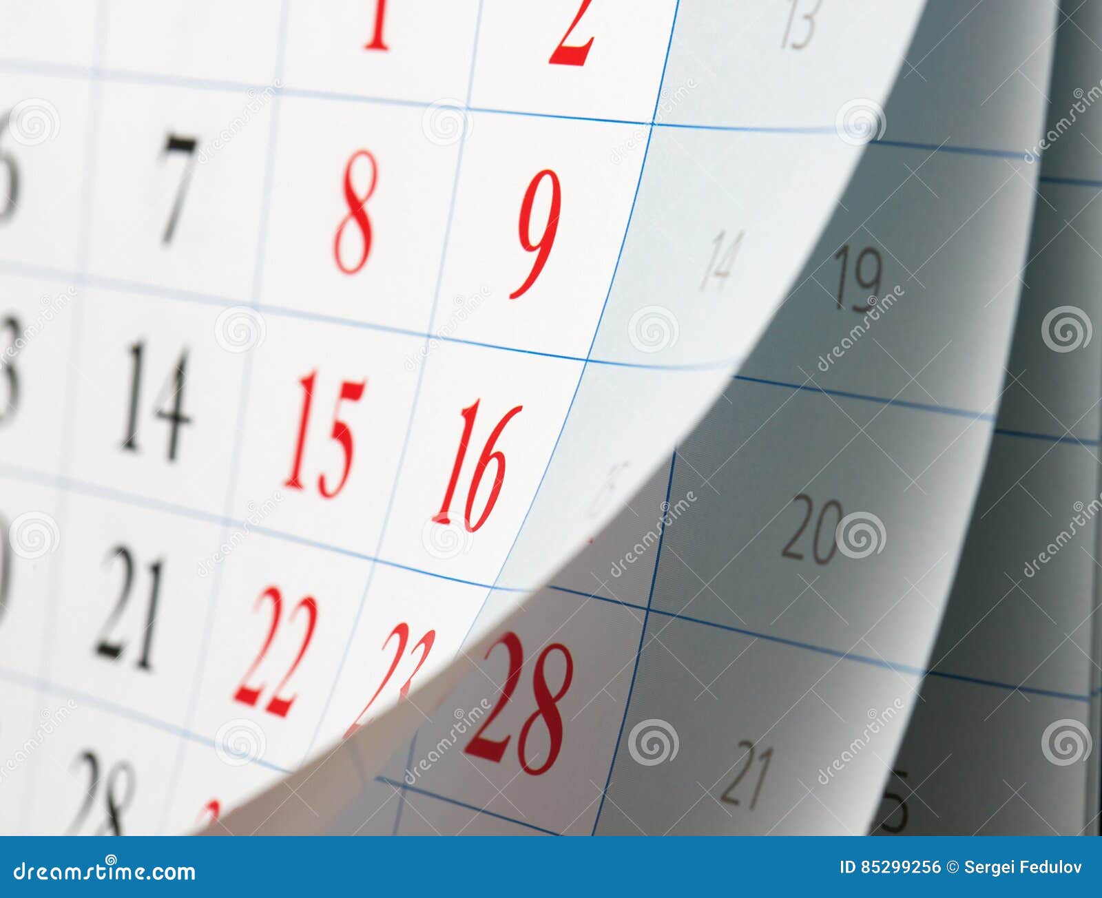 Flipping Of Calendar Sheets Royalty-Free Stock Image | CartoonDealer ...