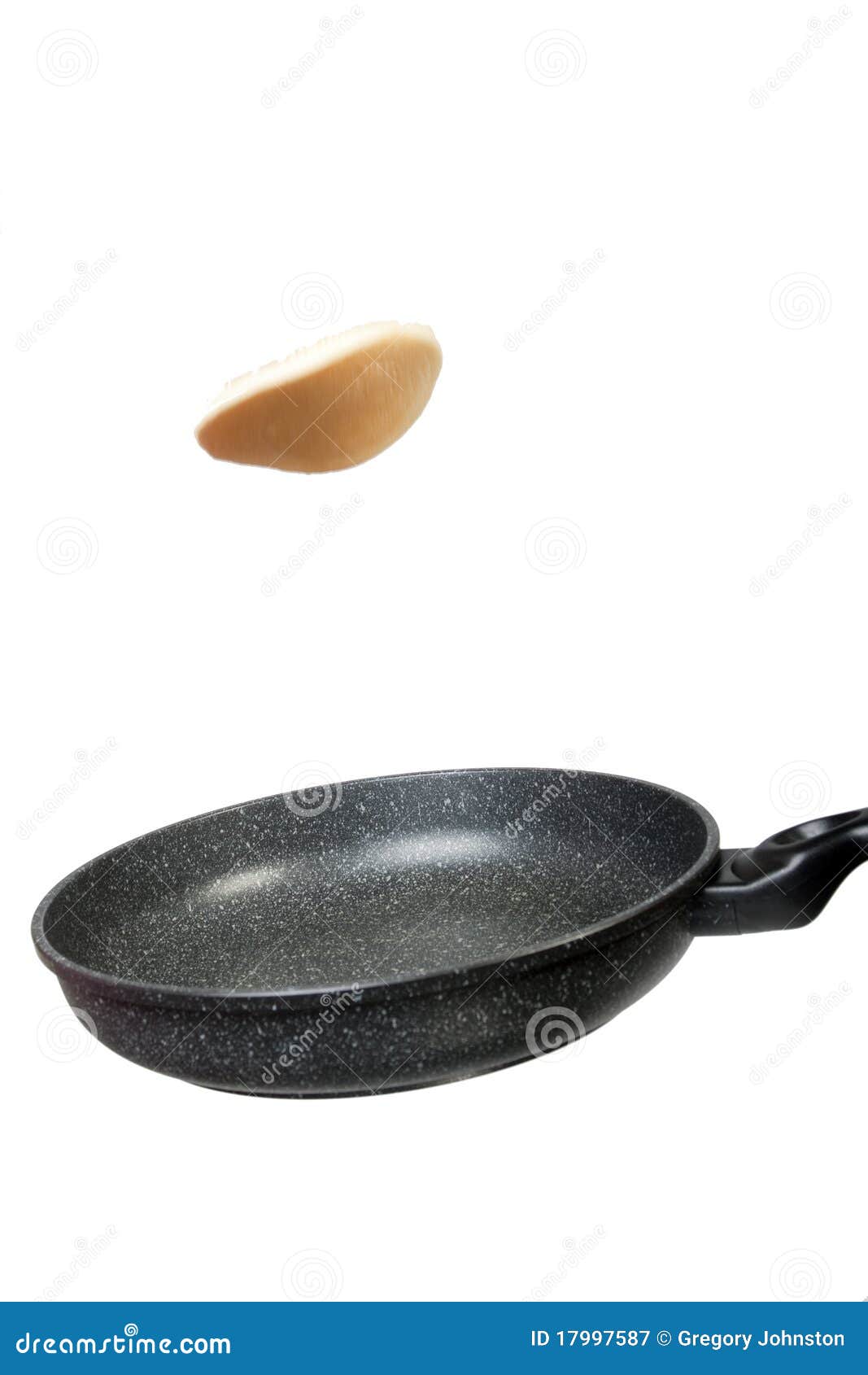 Flipping a flapjack. stock image. Image of white, pancake - 17997587