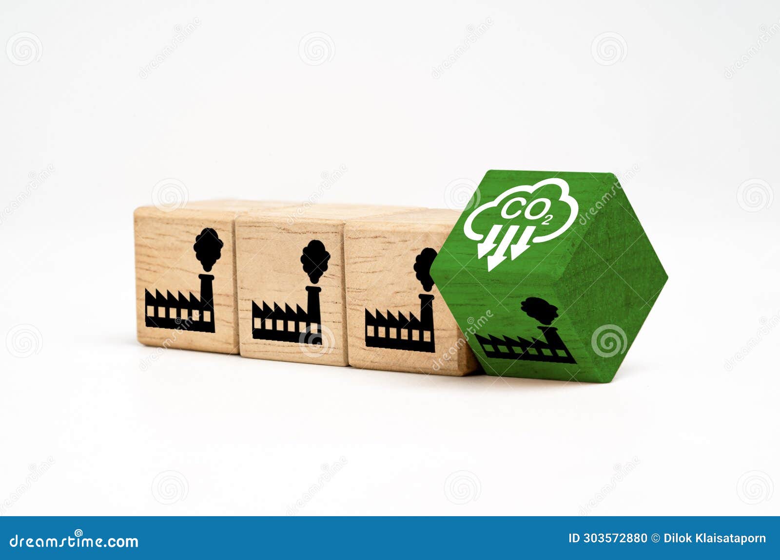 Flipping Pollution Factory To CO2 Reducing Icon for Decrease CO2 Emission , Carbon Footprint and ...