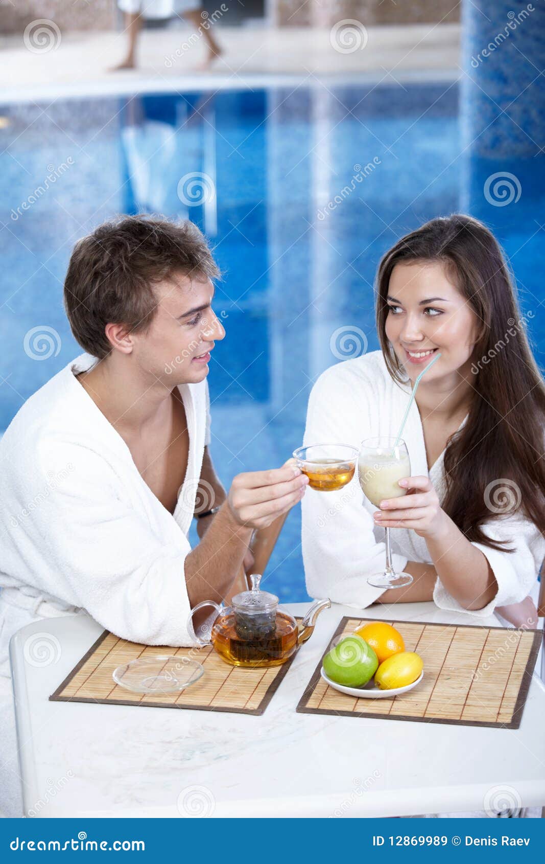 Flirtation stock image. Image of cafe, cheerful, lifestyles - 12869989