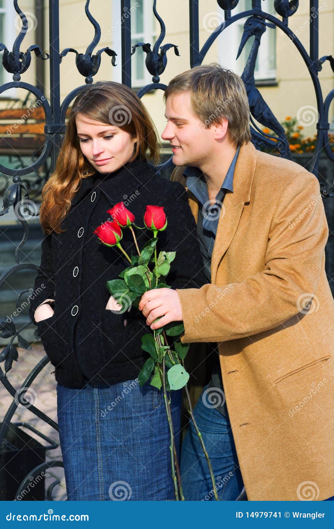 Flirting. stock image. Image of attractive, lifestyle - 14979741