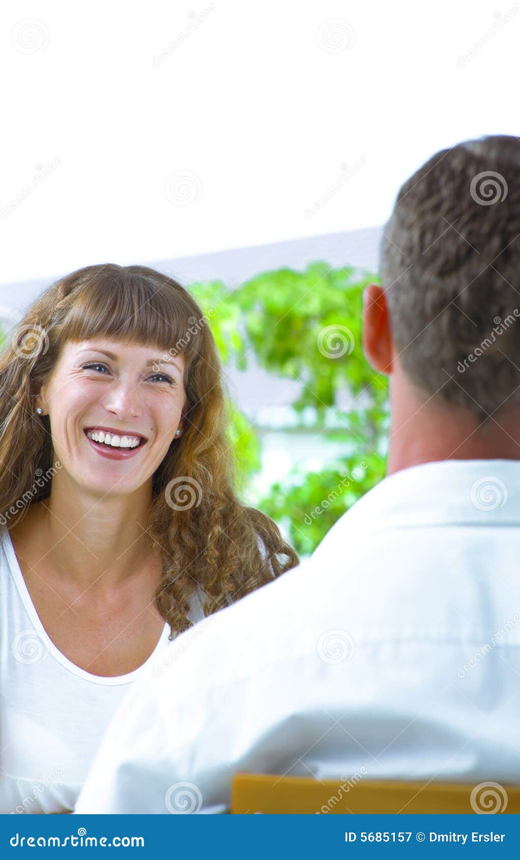 Flirting stock image. Image of health, morning, conversation - 5685157