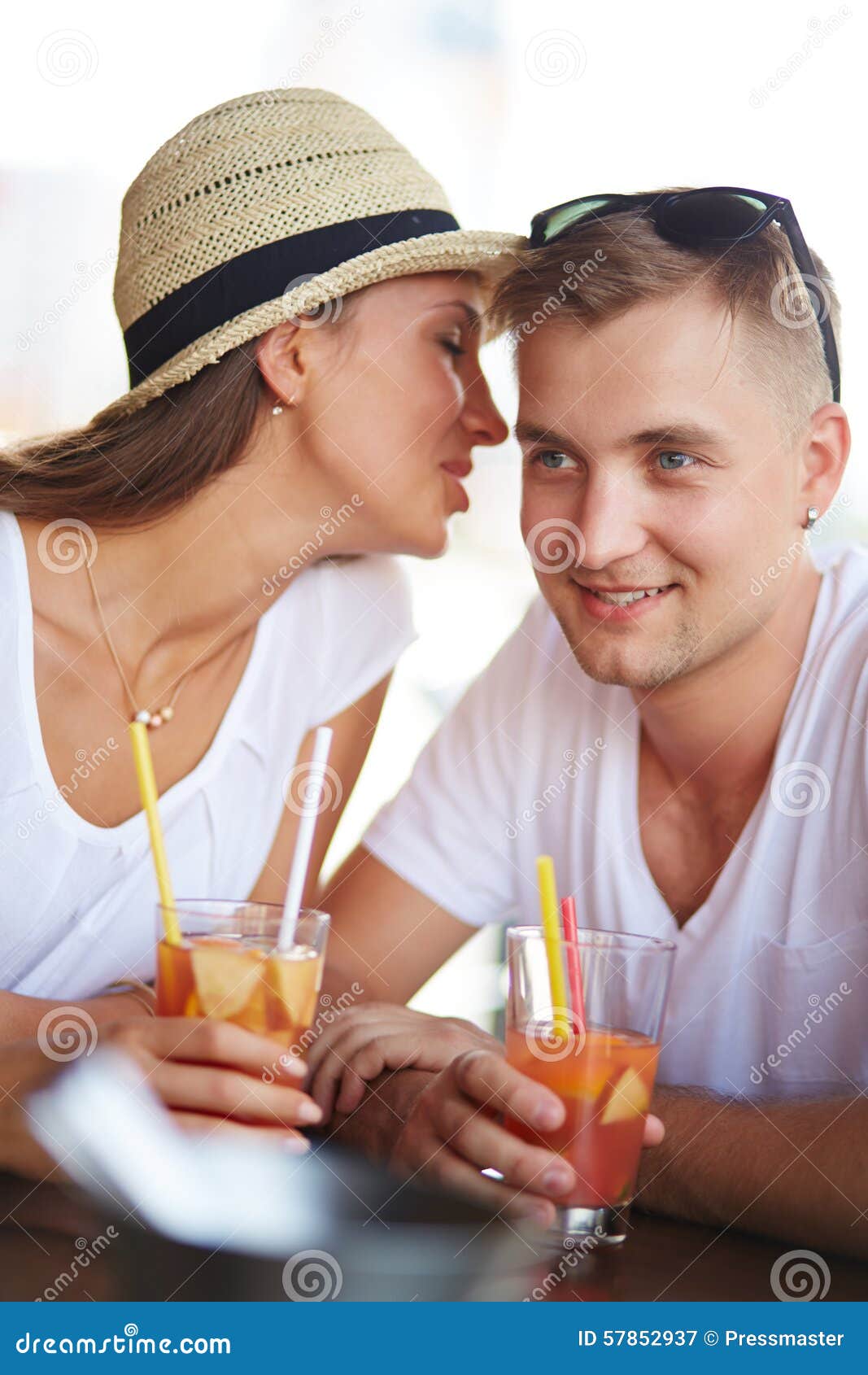 Flirting stock image. Image of flirting, handsome, friendly - 57852937