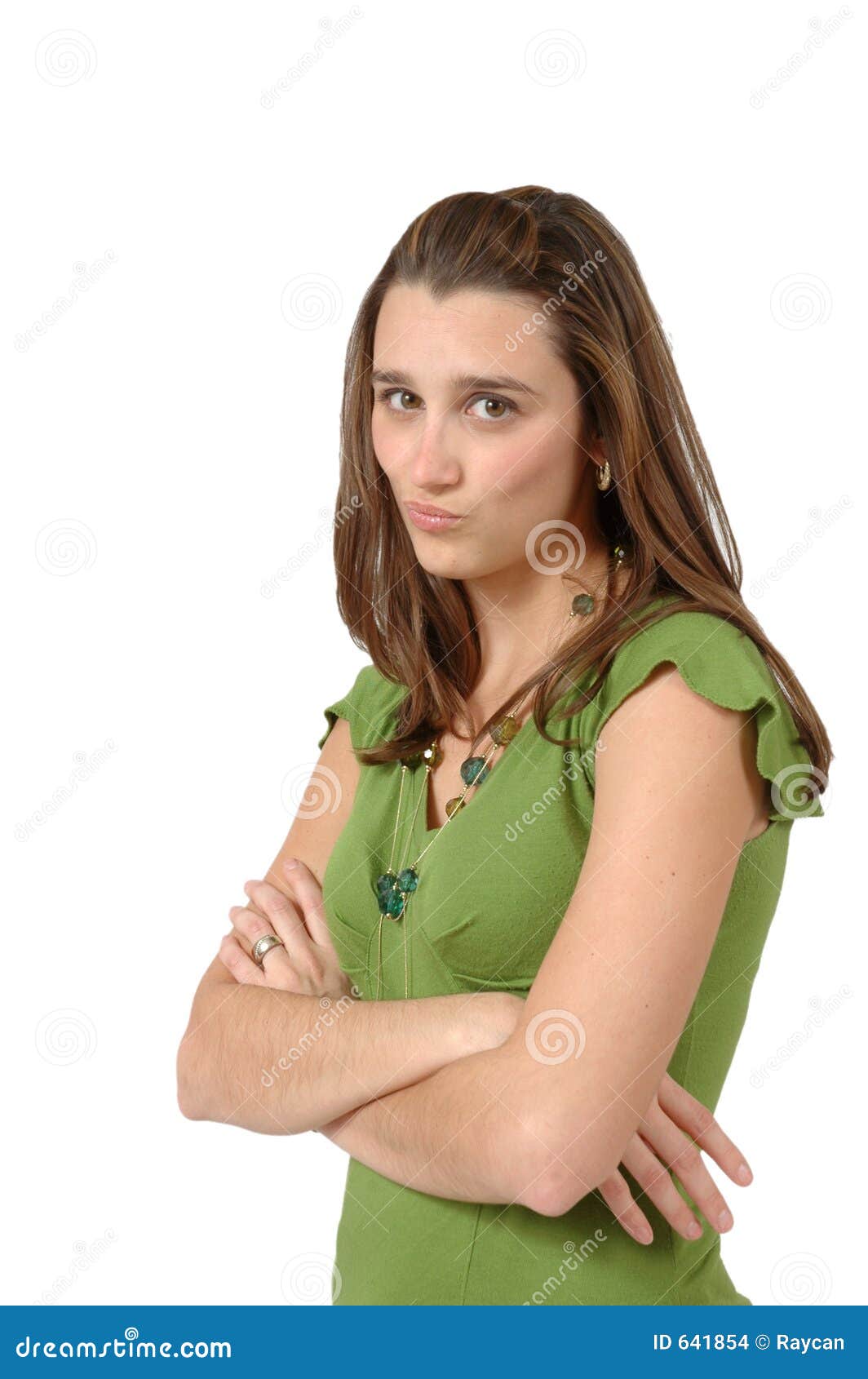 Flirting Pout stock photo. Image of machinate, girl, frown - 641854