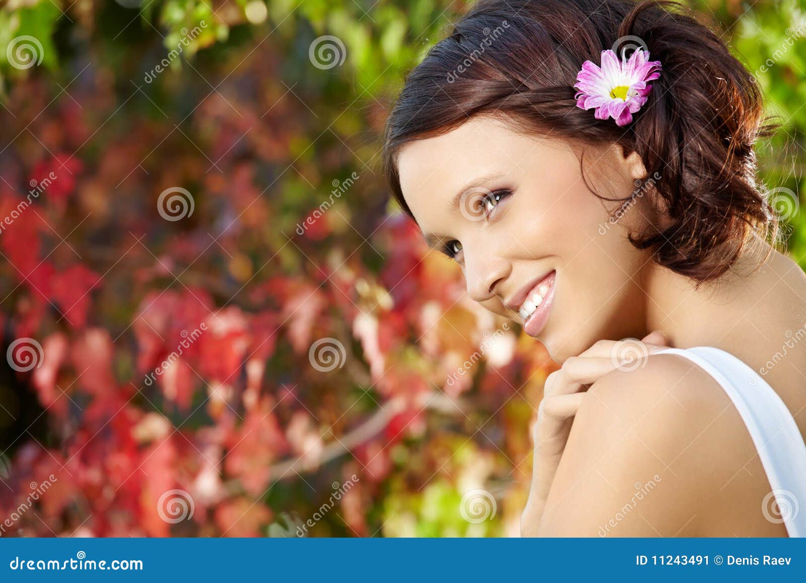 Flirting woman stock image. Image of laughing, elegance - 11243491