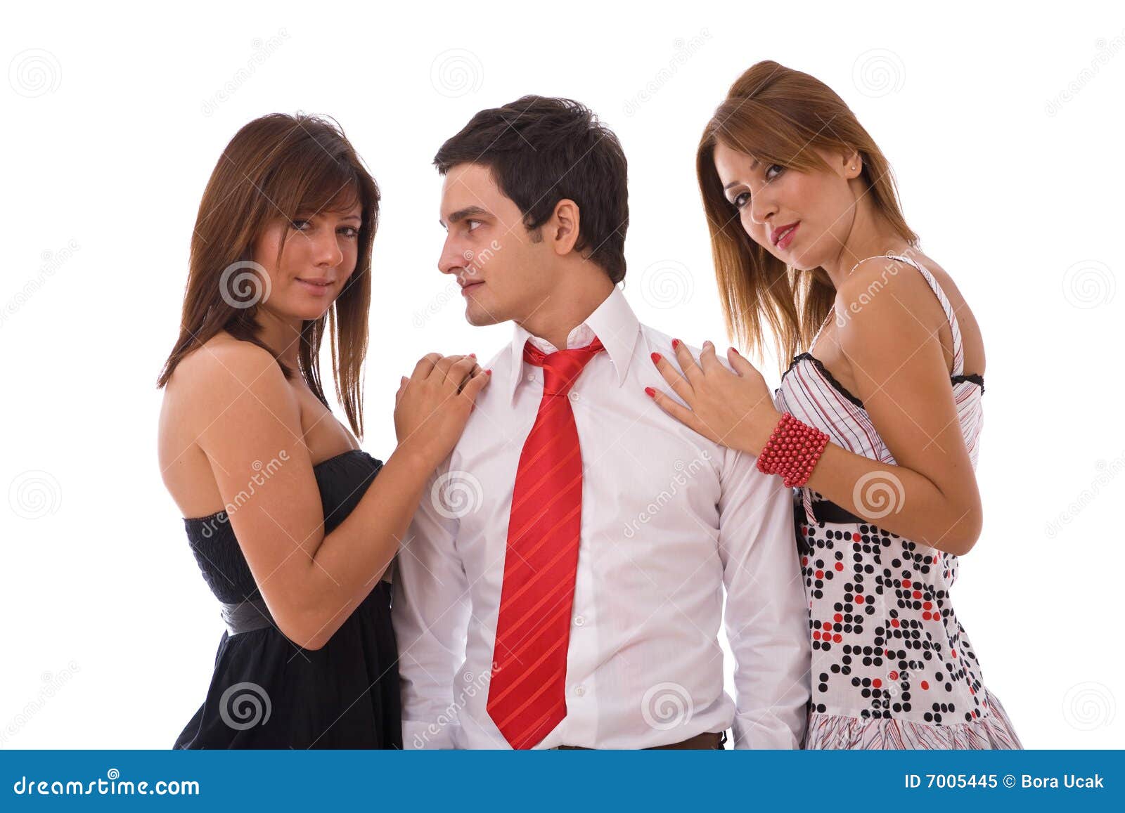 Flirting young people stock image. Image of dating, girl - 7005445