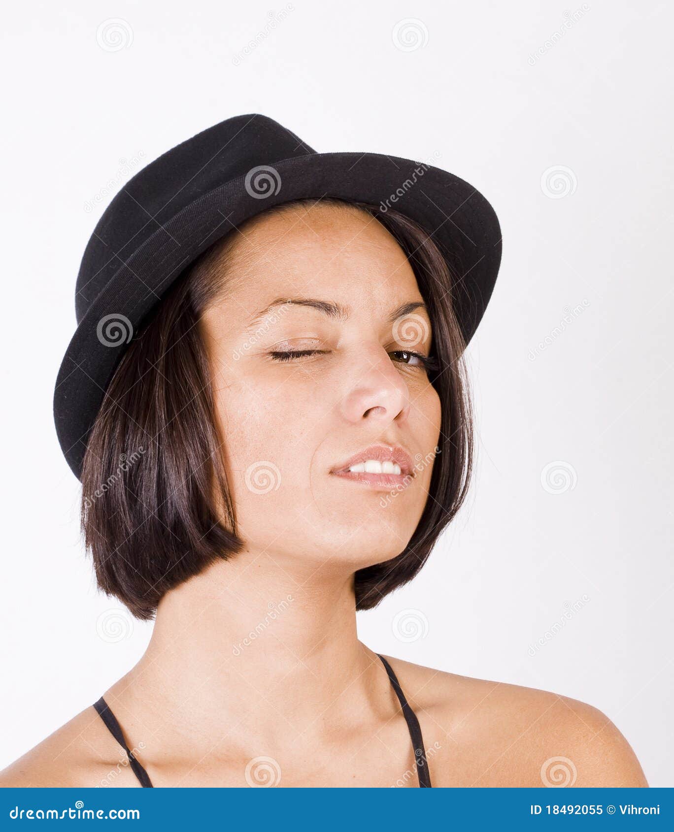 Flirty stock image. Image of expression, face, winking - 18492055 Flirty stock image. Image of expression, face, winking - 18492055