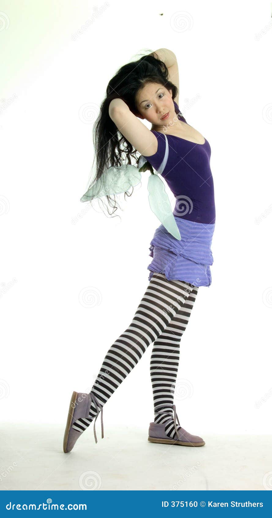 Flirty fairy stock photo. Image of imagine, gossamer, angel - 375160