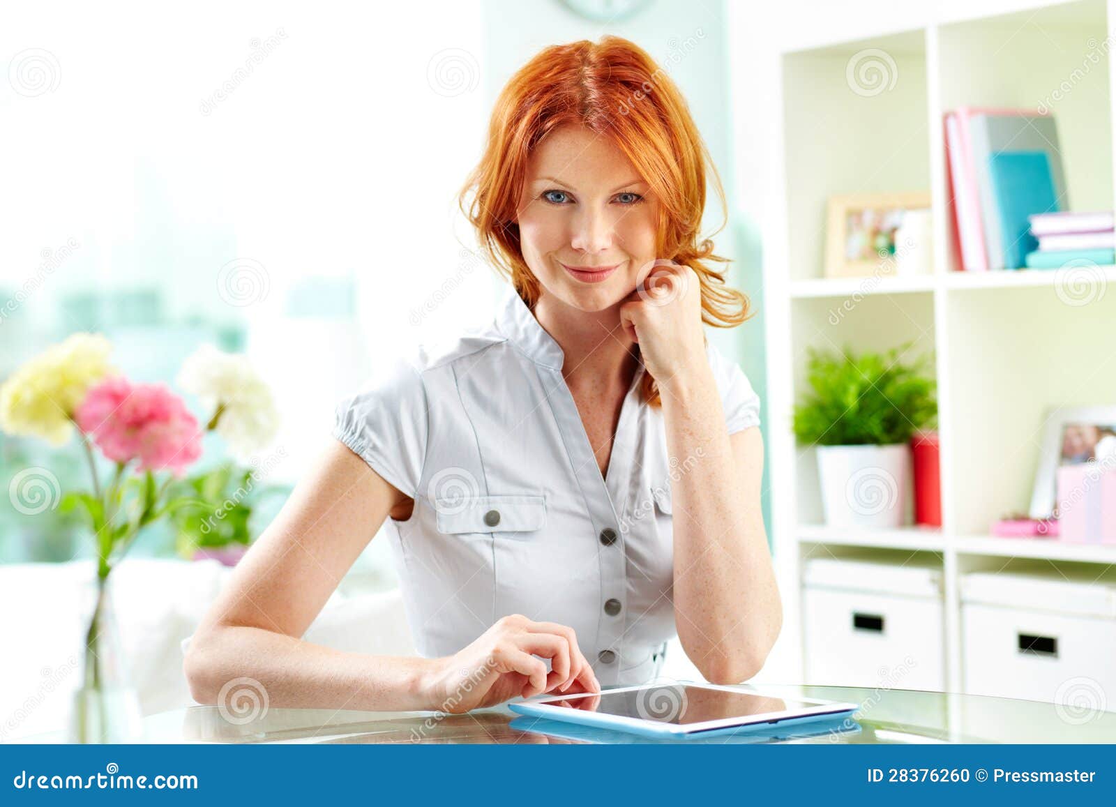 Flirty look stock photo. Image of emotional, digital - 28376260