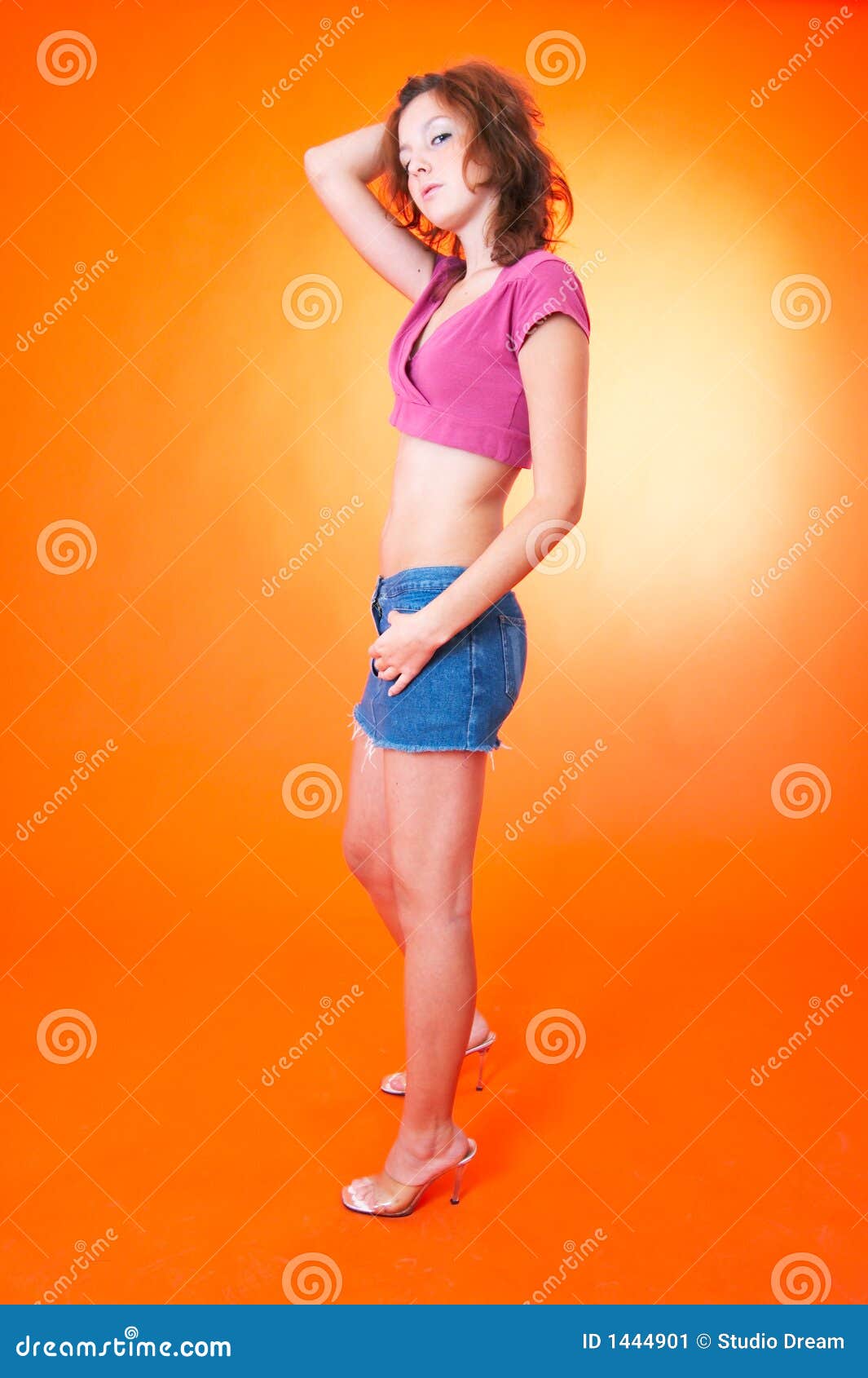 Flirty Teen Girl stock image. Image of redhead, attractive - 1444901 Flirty Teen Girl stock image. Image of redhead, attractive - 1444901
