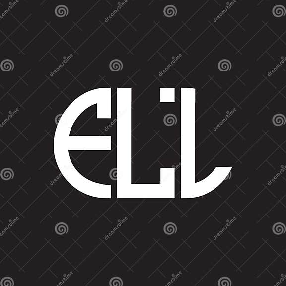 FLL Letter Logo Design on Black Background. FLL Creative Initials ...