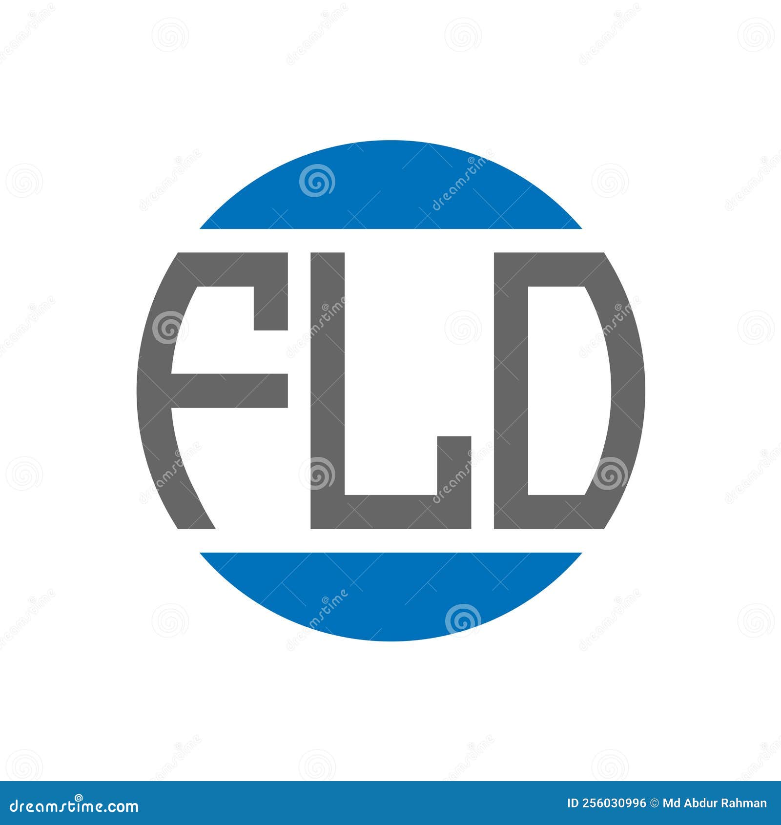 FLO Letter Logo Design on White Background. FLO Creative Initials ...