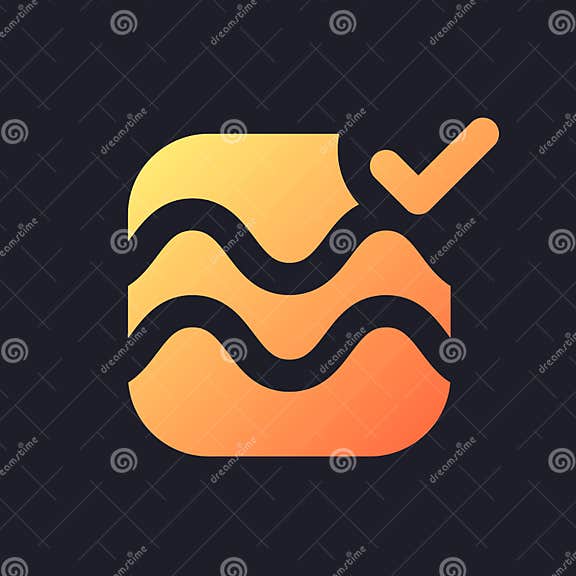 Float Effect Applying Orange Solid Gradient Ui Icon for Dark Theme ... Float Effect Applying Orange Solid Gradient Ui Icon for Dark Theme ...