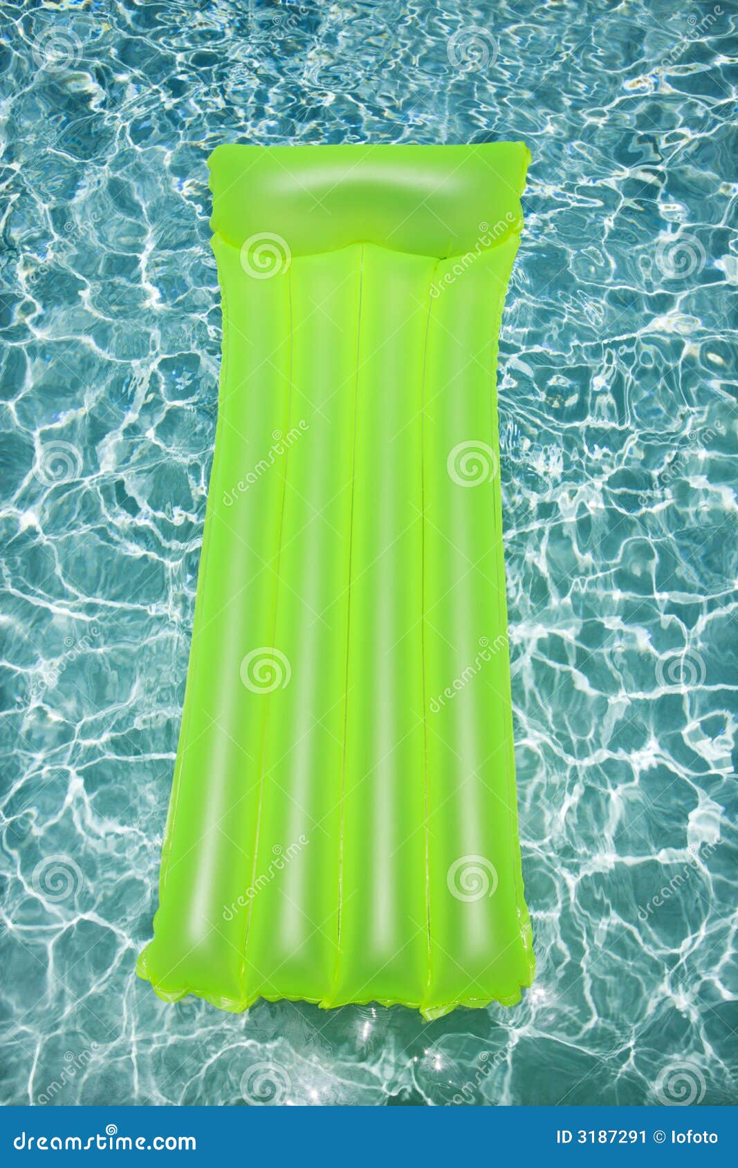 Float in Empty Swimming Pool. Stock Image - Image of length, floating ...