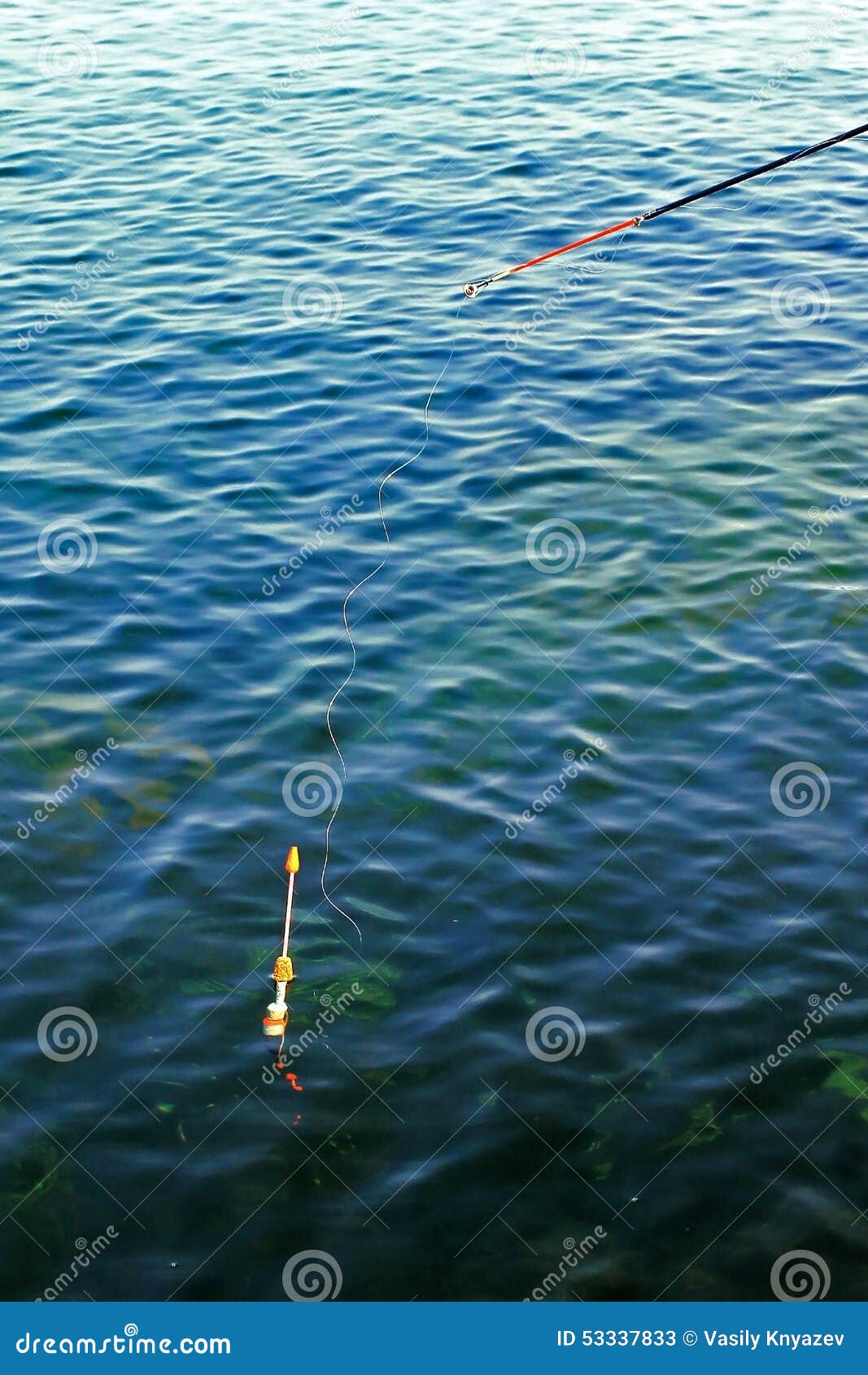 The float fisherman stock image. Image of water, tackle - 53337833