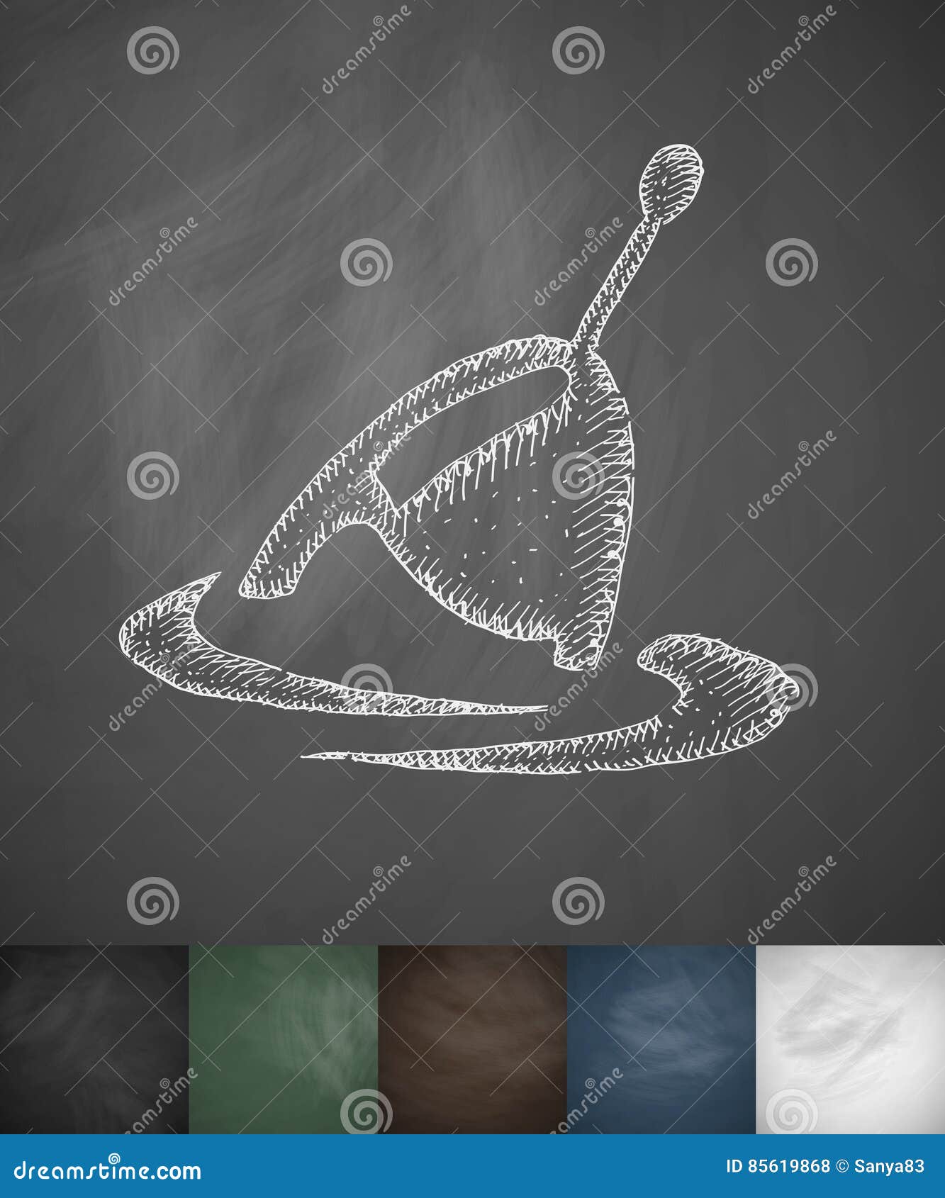 Float Icon. Hand Drawn Vector Illustration Stock Vector - Illustration ...