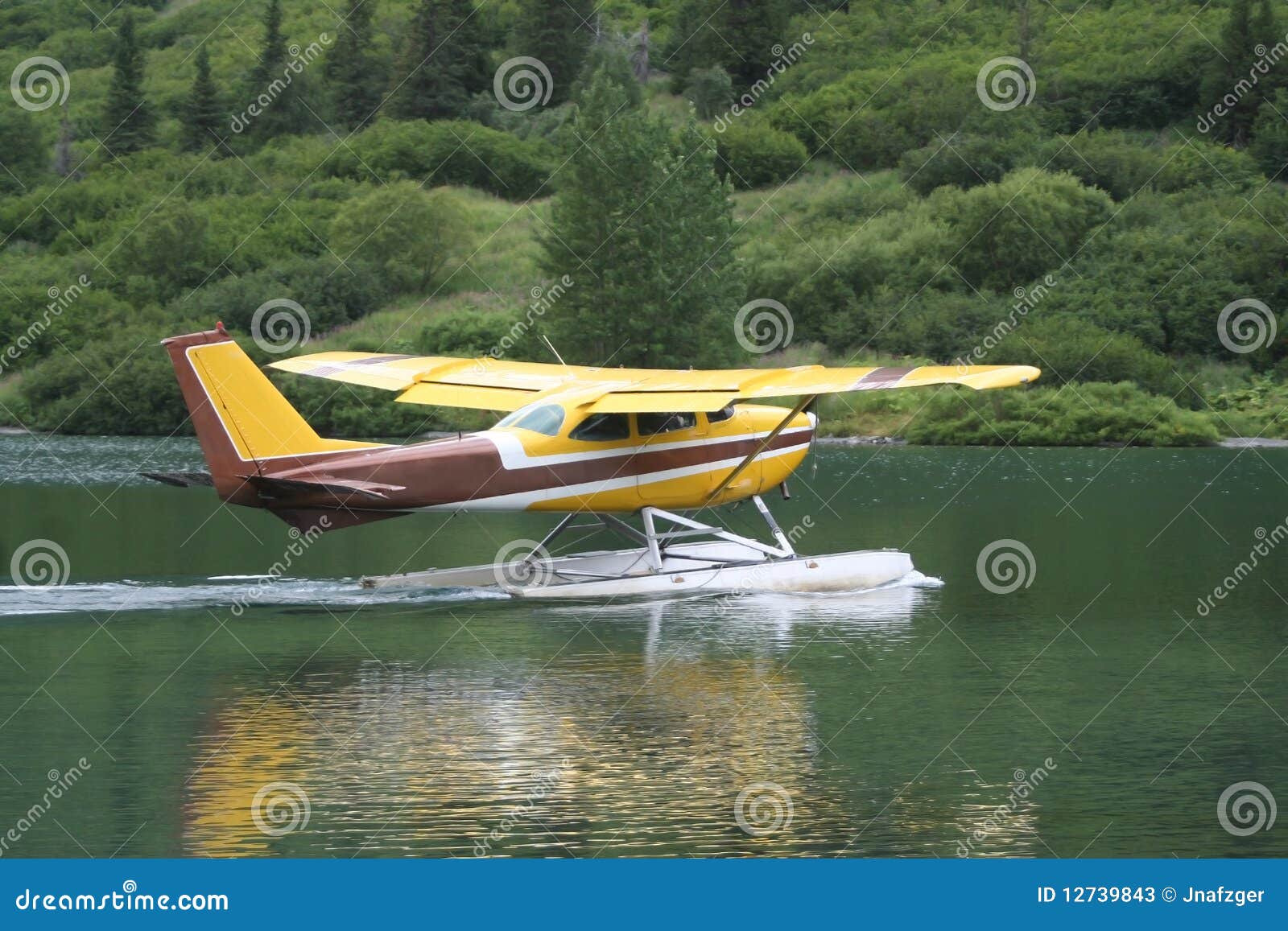 Float Plane stock image. Image of float, propeller, plane - 12739843