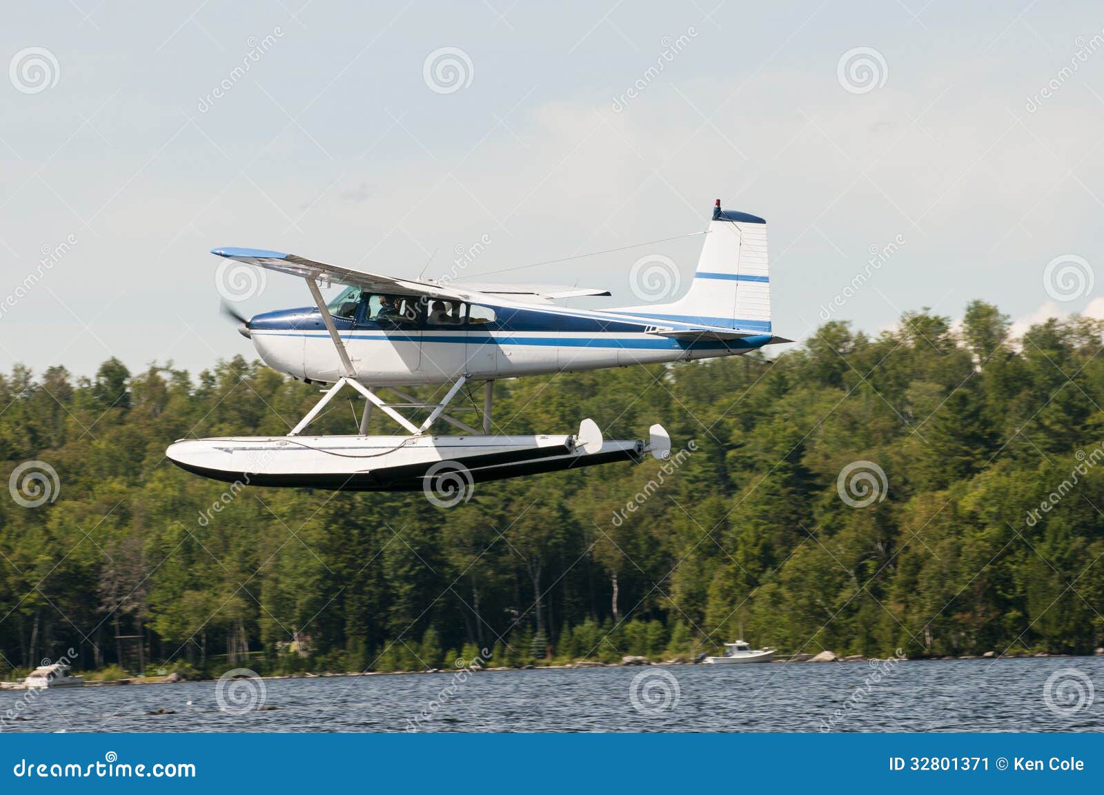 Float Plane Dock At Virginia Falls Stock Image | CartoonDealer.com ...