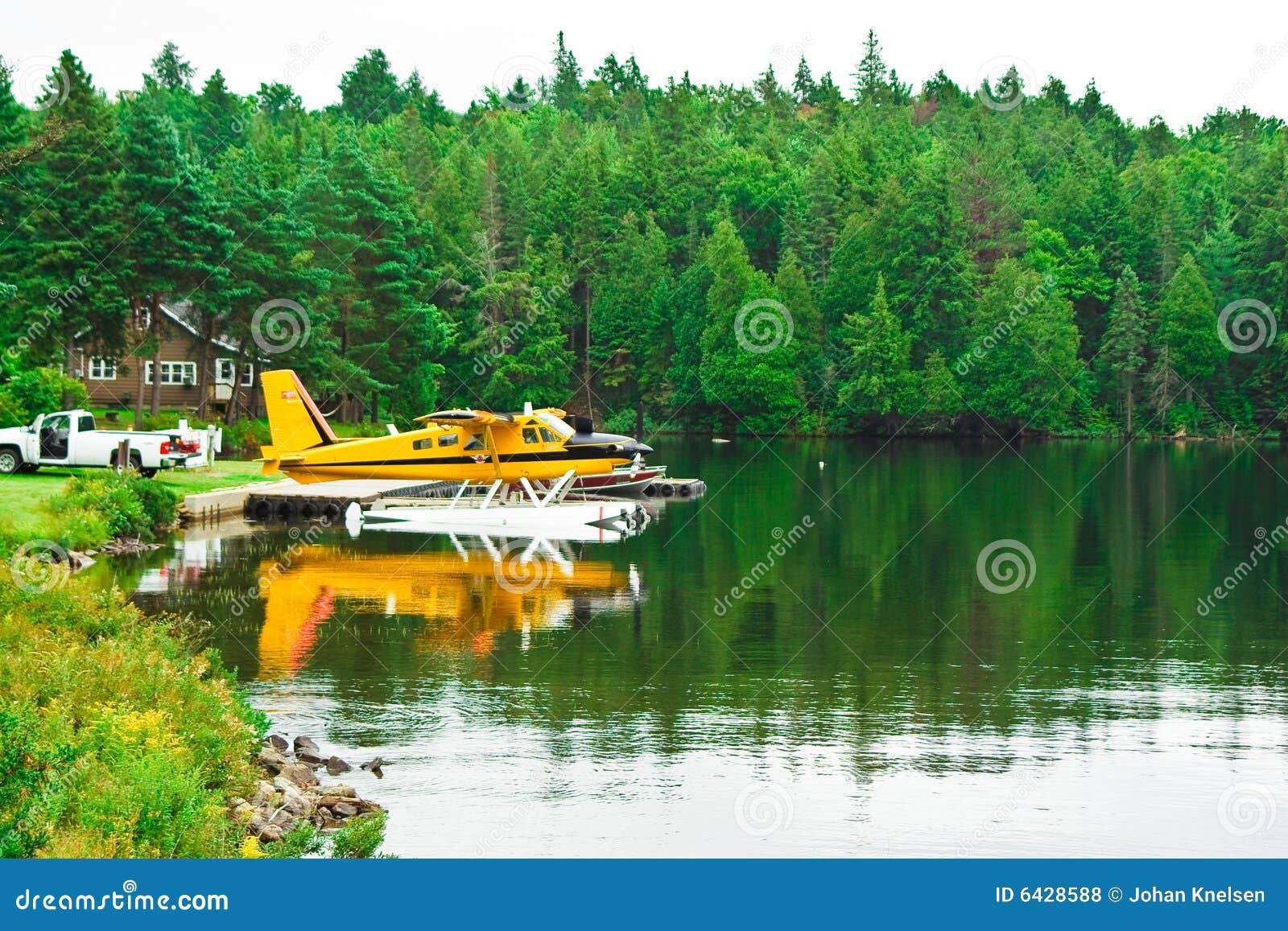 Float planes on Lake stock photo. Image of schwatka, landscape - 6428588