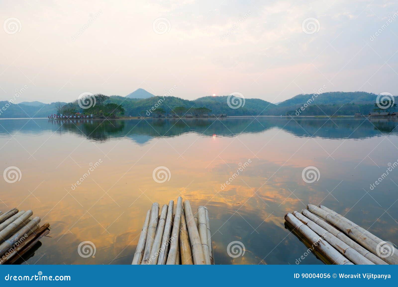 Float raft downstream stock photo. Image of asian, attraction - 90004056