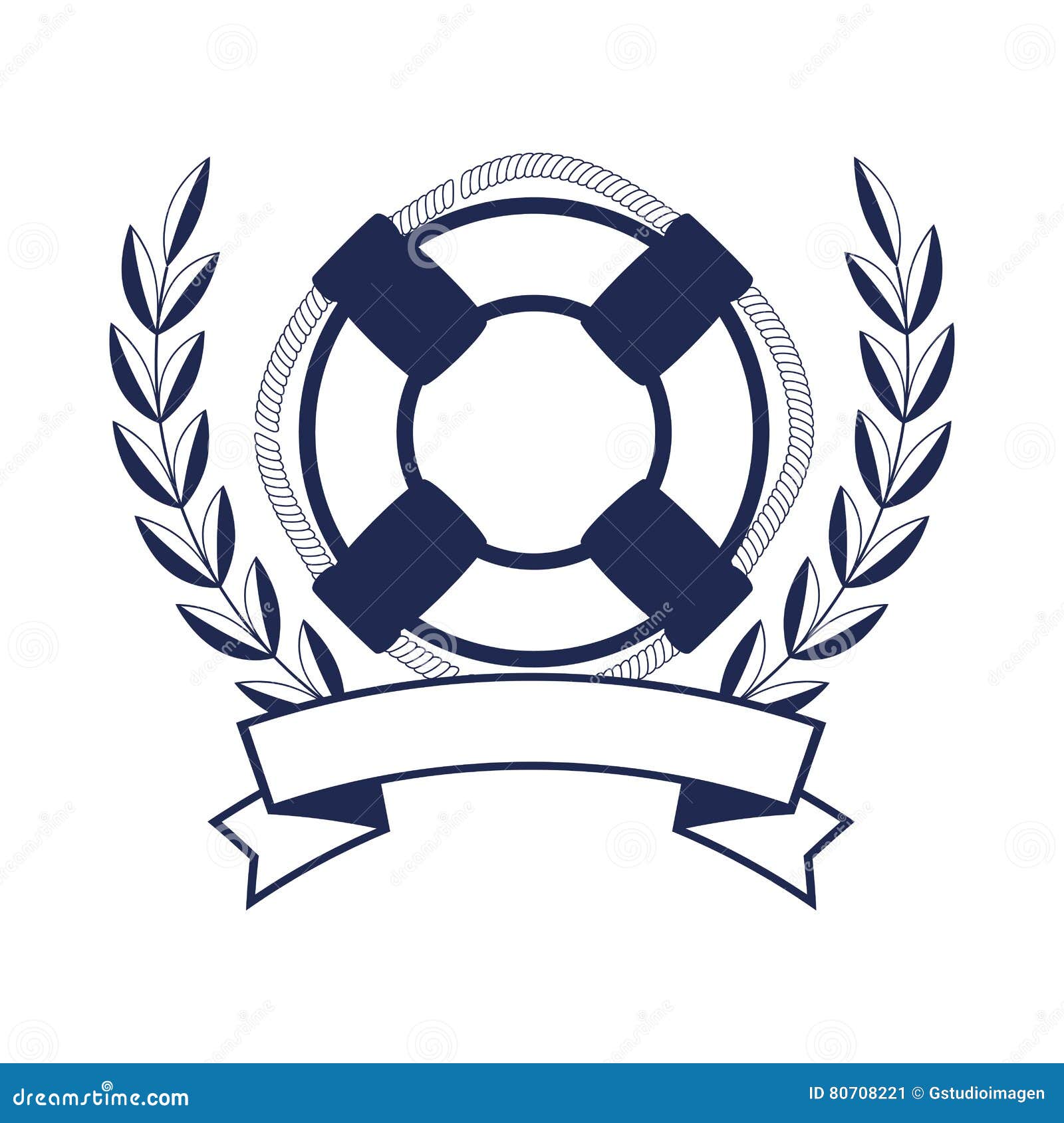 Float ship maritime frame stock vector. Illustration of navy - 80708221