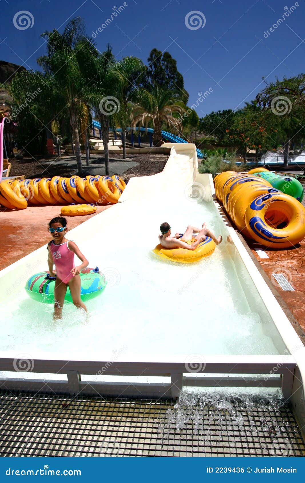 Float slide fun. stock photo. Image of recreation, enjoy - 2239436