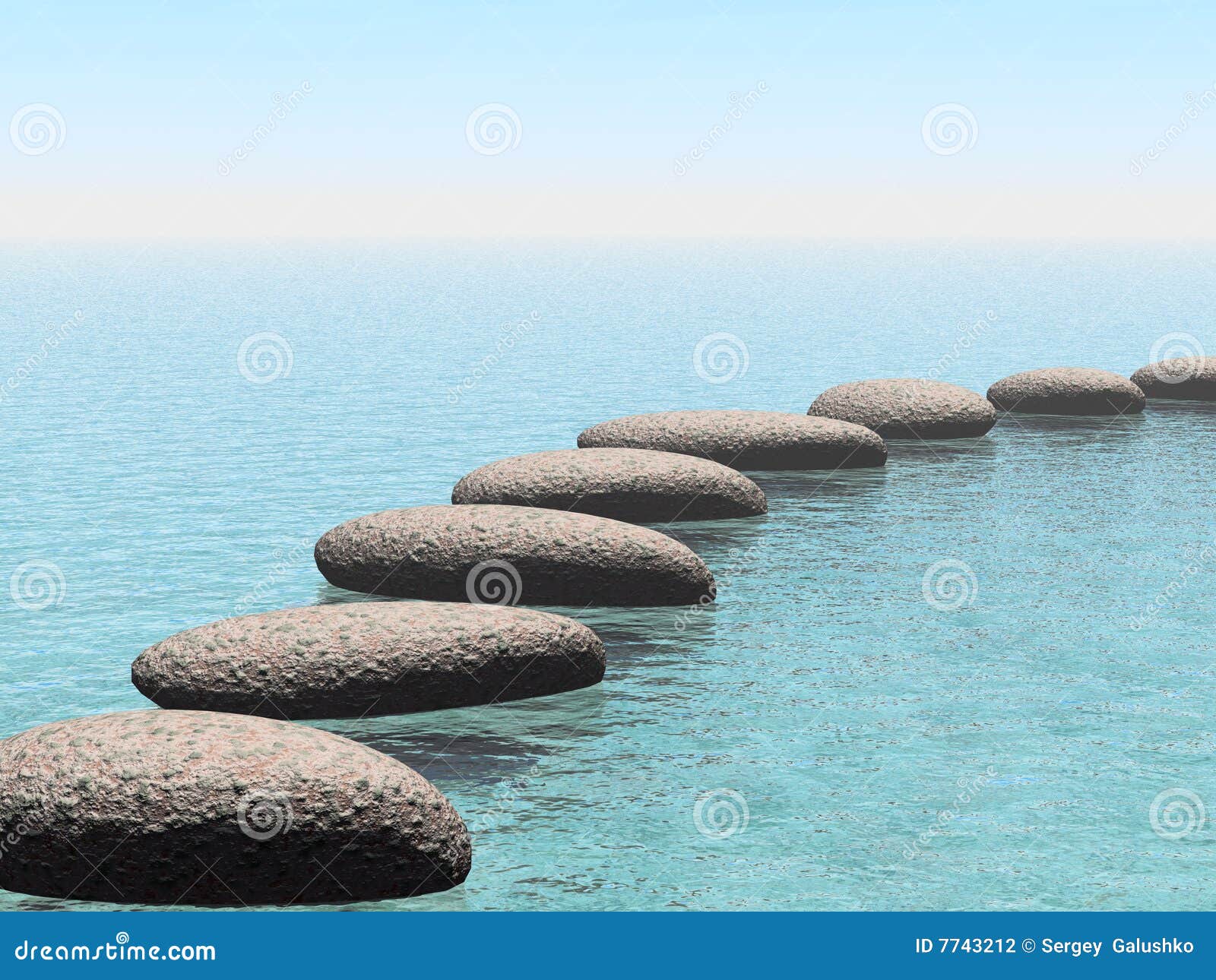Float stones stock photo. Image of blue, background, cloud - 7743212