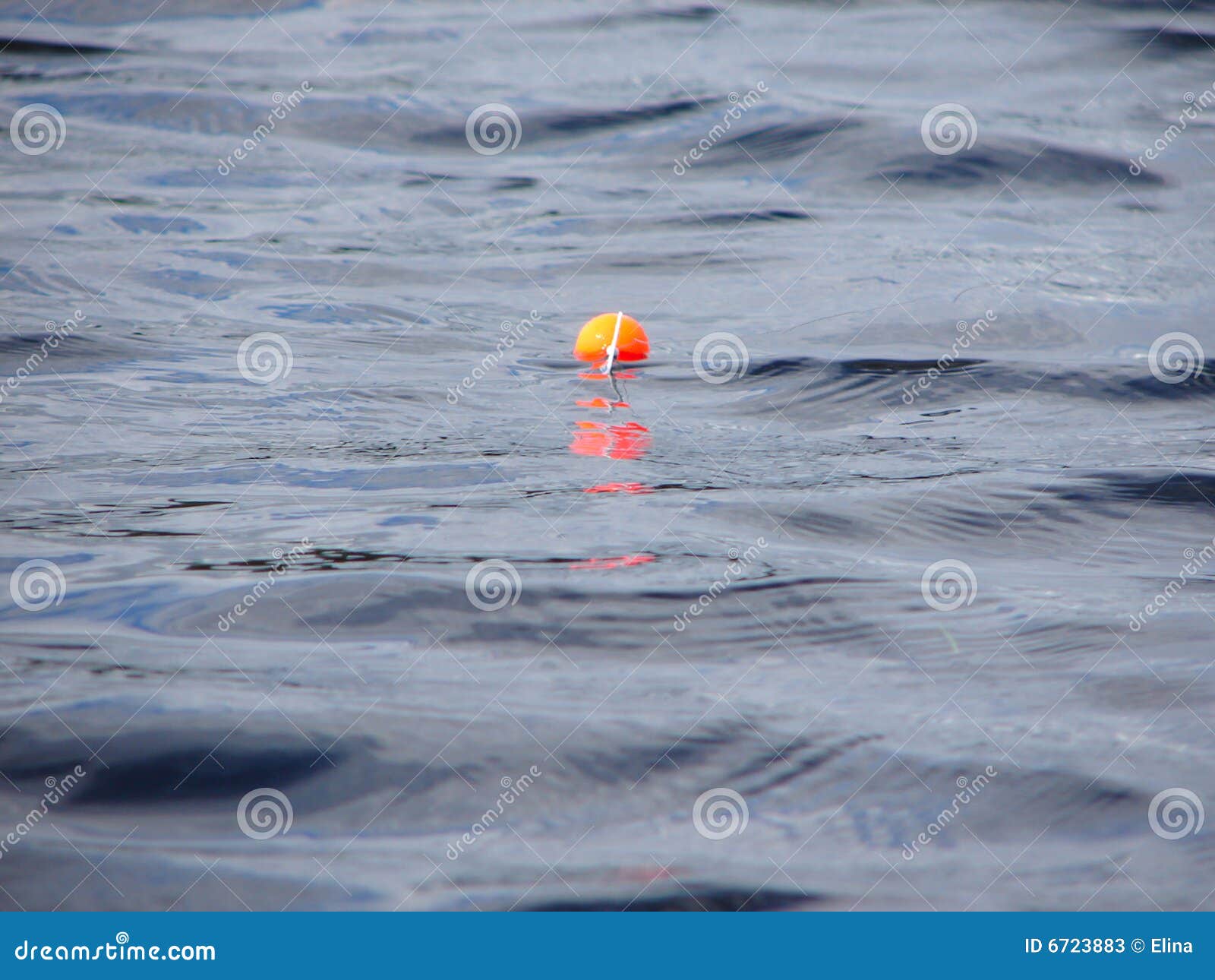 Float on water stock image. Image of blue, fishing, fisher - 6723883