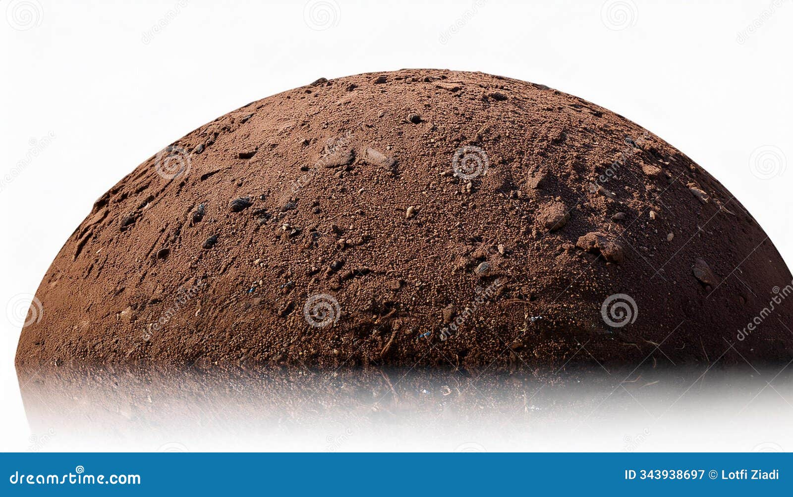 Floated Round Blue Ball Isolate On White Background PNG Royalty-Free ...