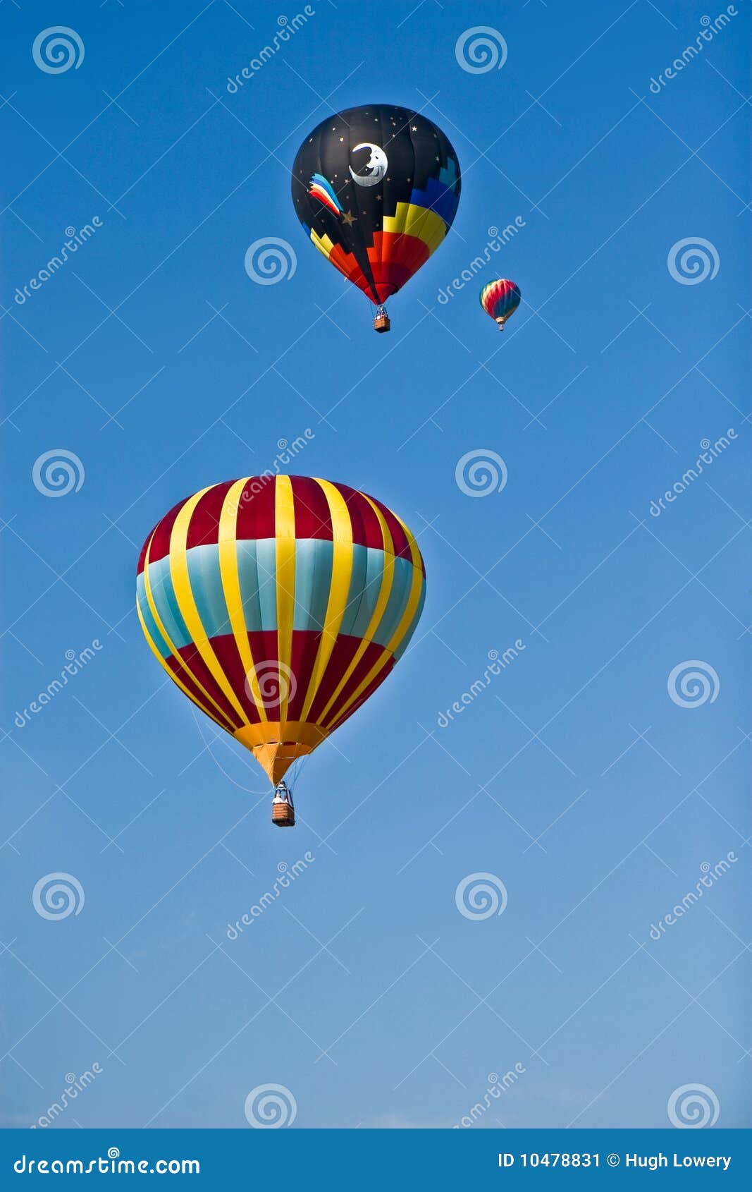 Floating Above stock image. Image of sunny, balloons - 10478831