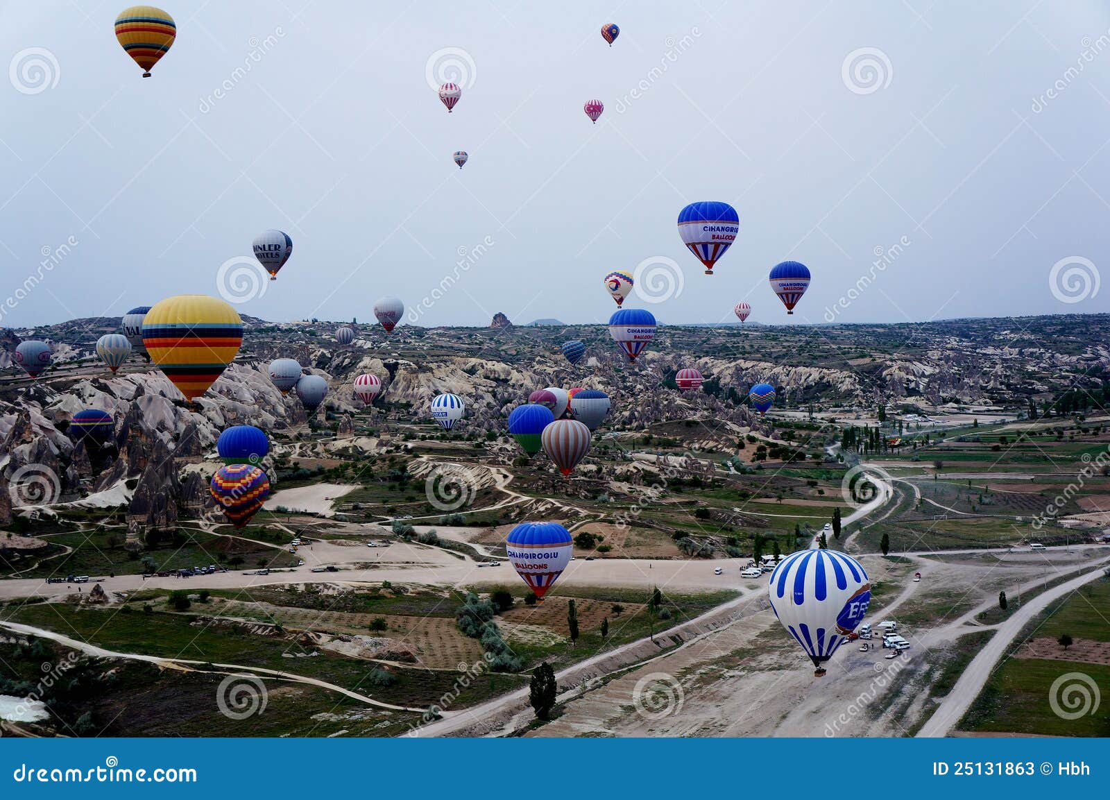 Floating in the air Turkey editorial stock photo. Image of tourism ...