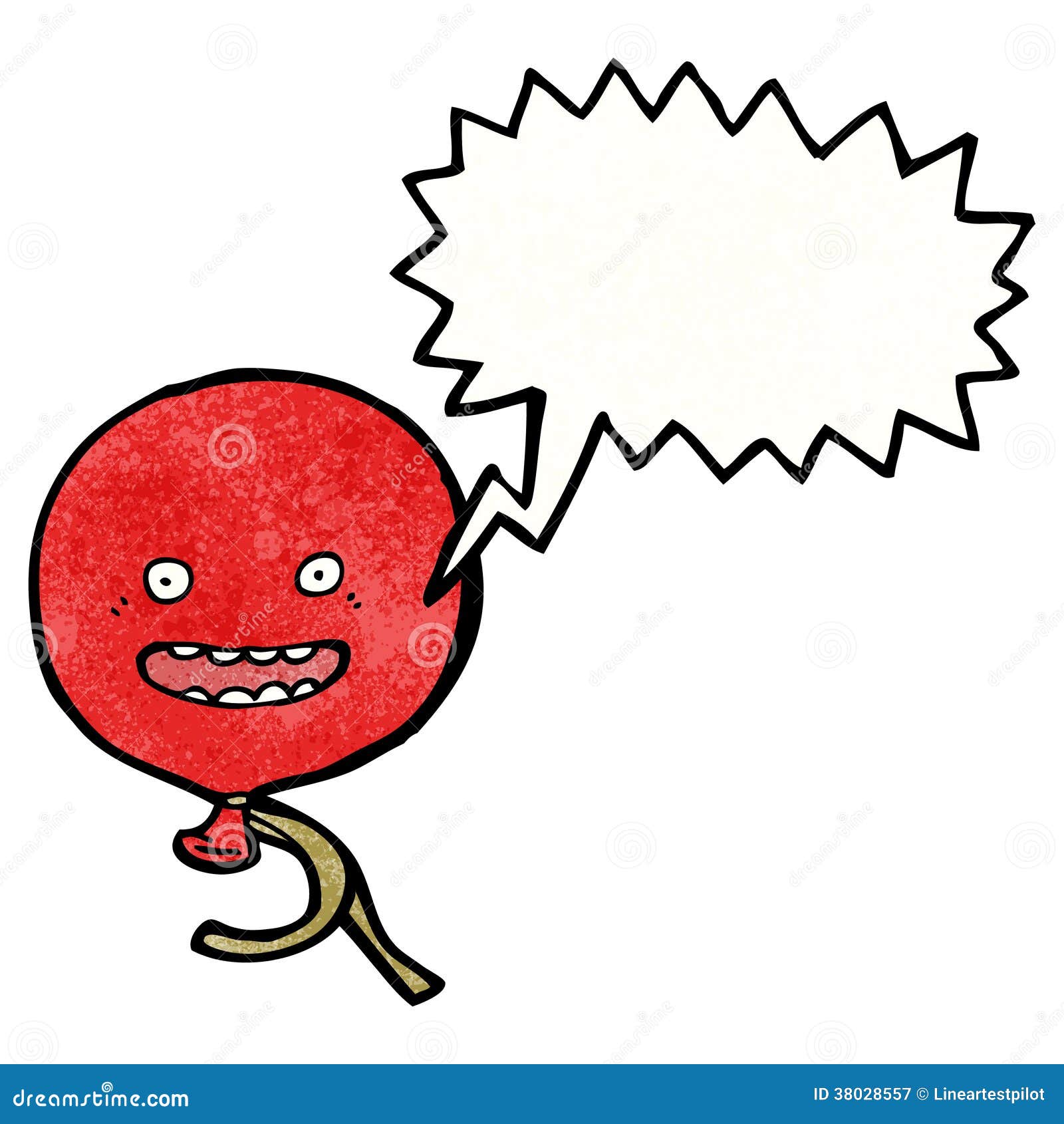 Floating Balloon Cartoon Character Stock Vector - Illustration of ...