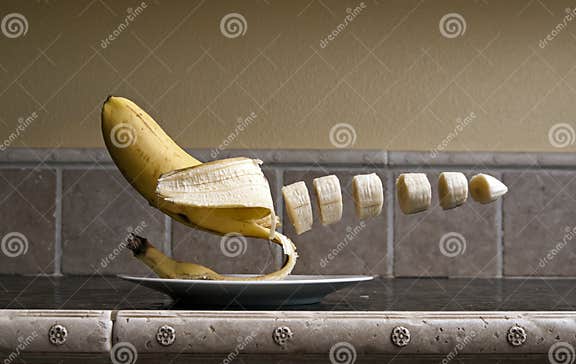 Floating Banana stock image. Image of banana, juicy, fresh - 18936025