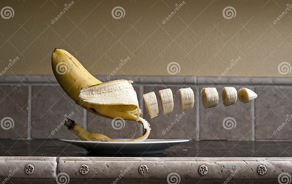 Floating Banana stock image. Image of banana, juicy, fresh - 18936025