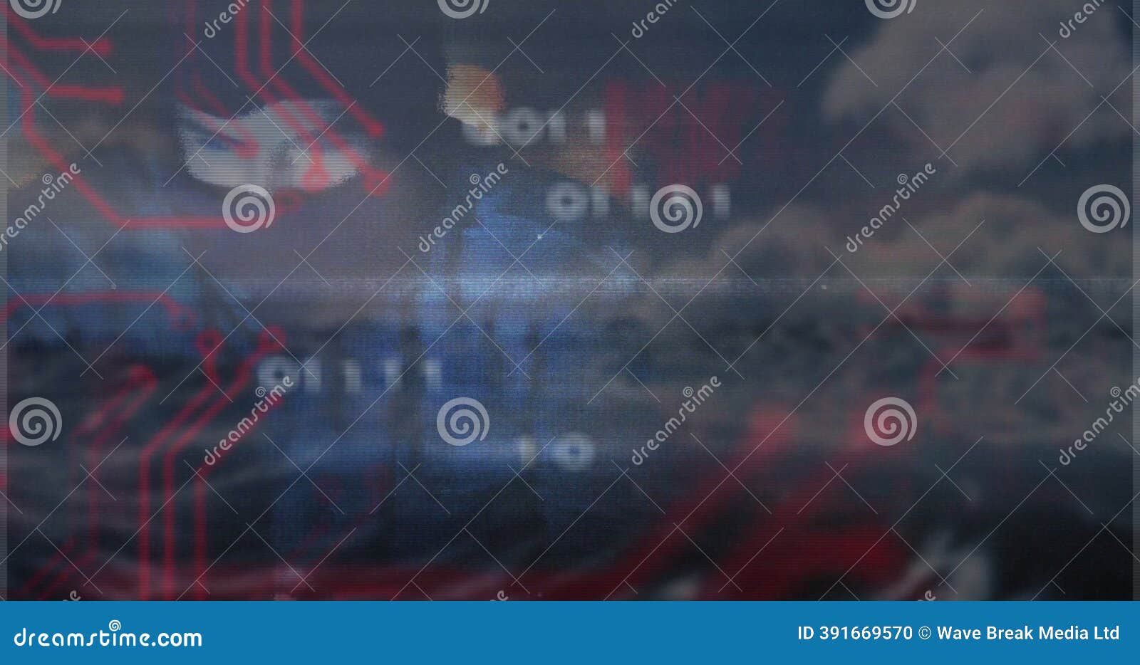 TV Static Noise Effect Font Cartoon Vector | CartoonDealer.com #126762283