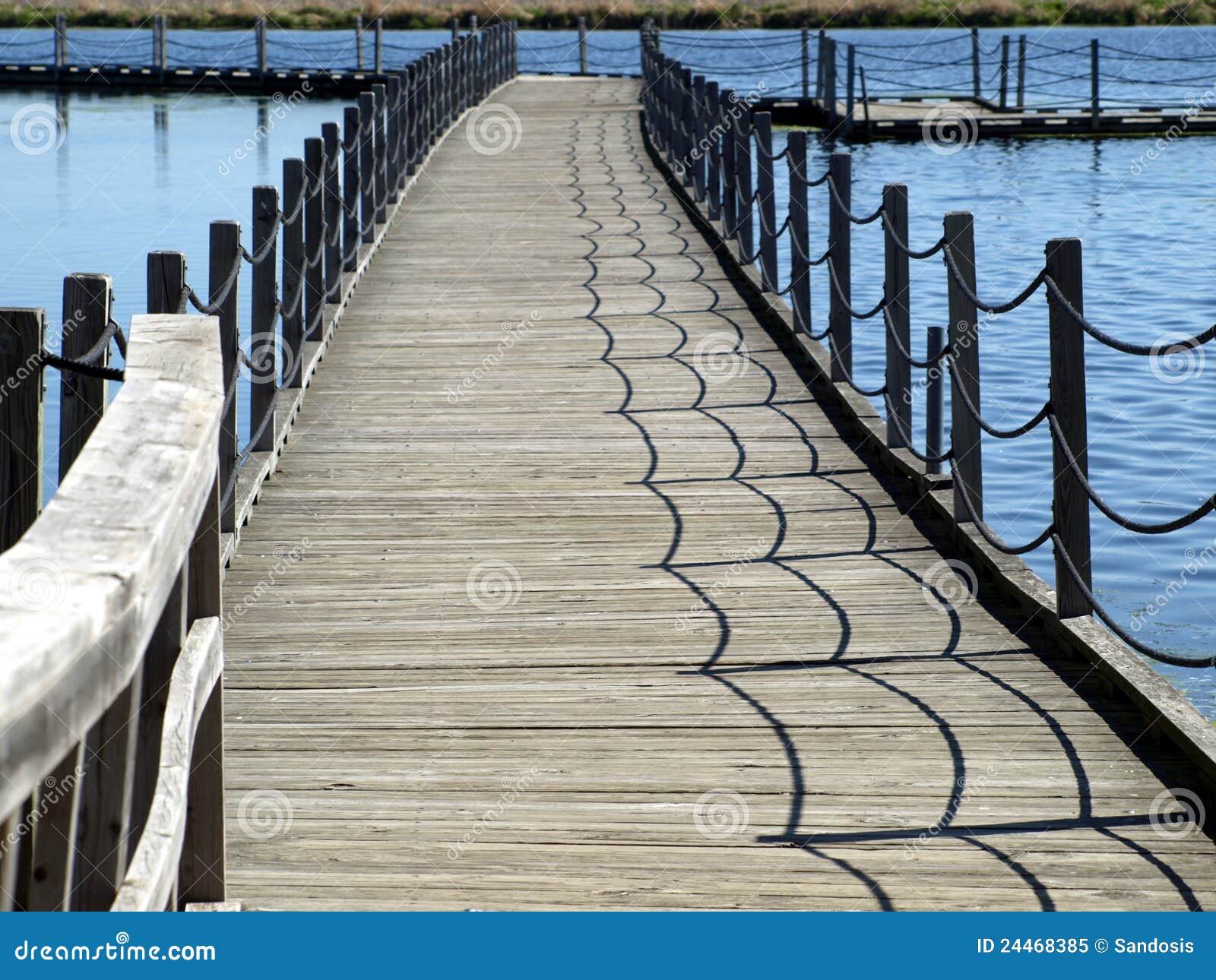 Floating Boardwalk at Horicon Marsh, Wisconsin Stock Image - Image of ...