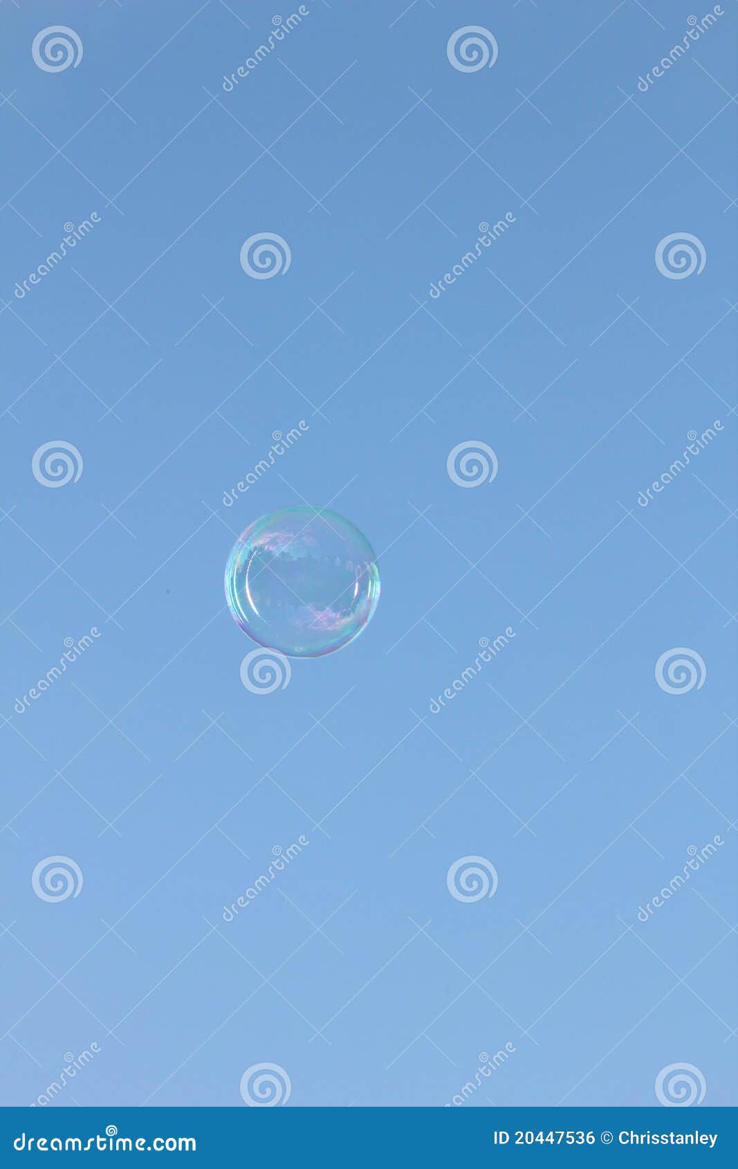 Floating bubble stock photo. Image of blowing, relection - 20447536