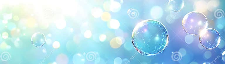 Floating Bubbles Create a Calming Atmosphere Under Soft Light Beams ...