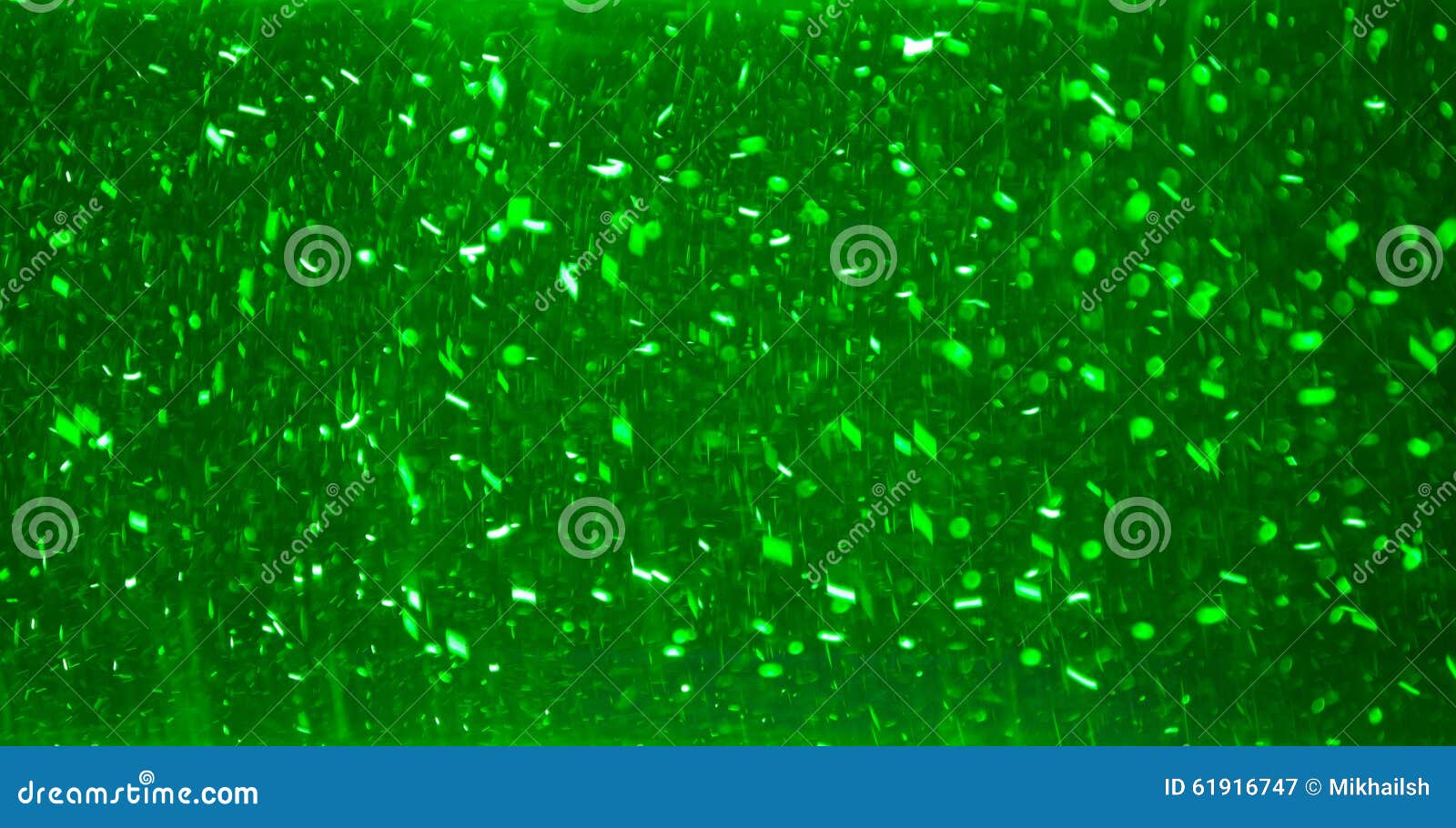 Floating Bubbles in the Green Water Abstract Background Stock ...