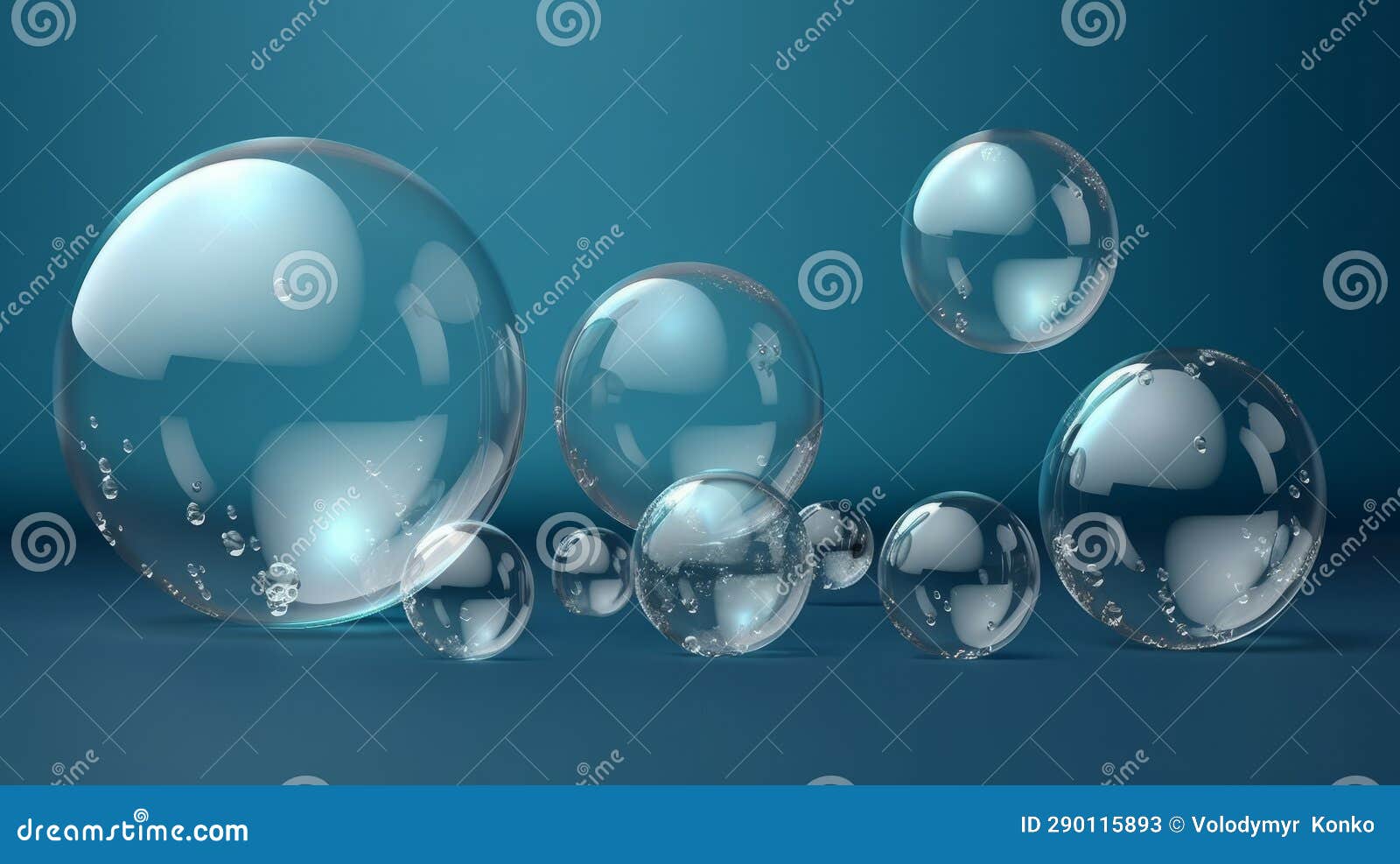 Floating Bubbles in the Sky, with Vibrant Colors and Mesmerizing ...