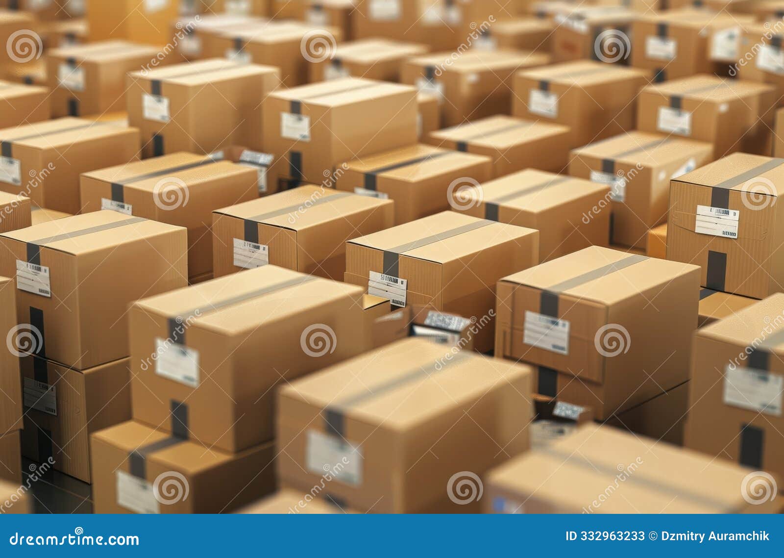 Floating Cardboard Boxes, Packaging and Labeling, Express Logistics ...