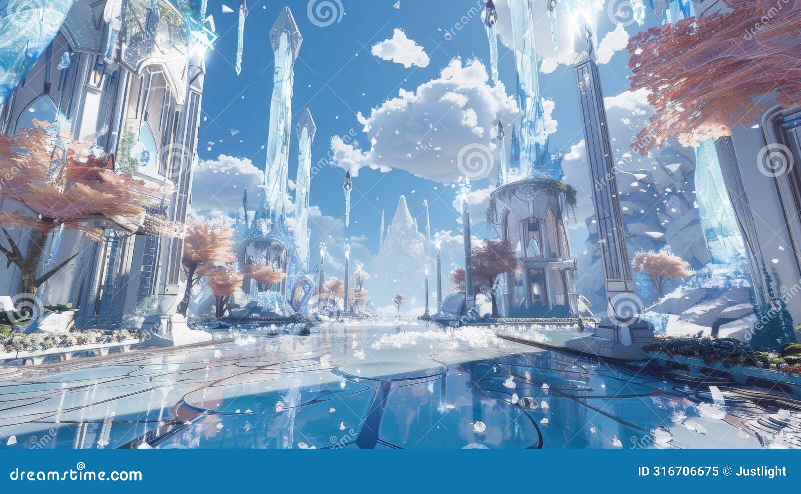 In the Floating City of Aetheria the Four Elements are Fused Together ...