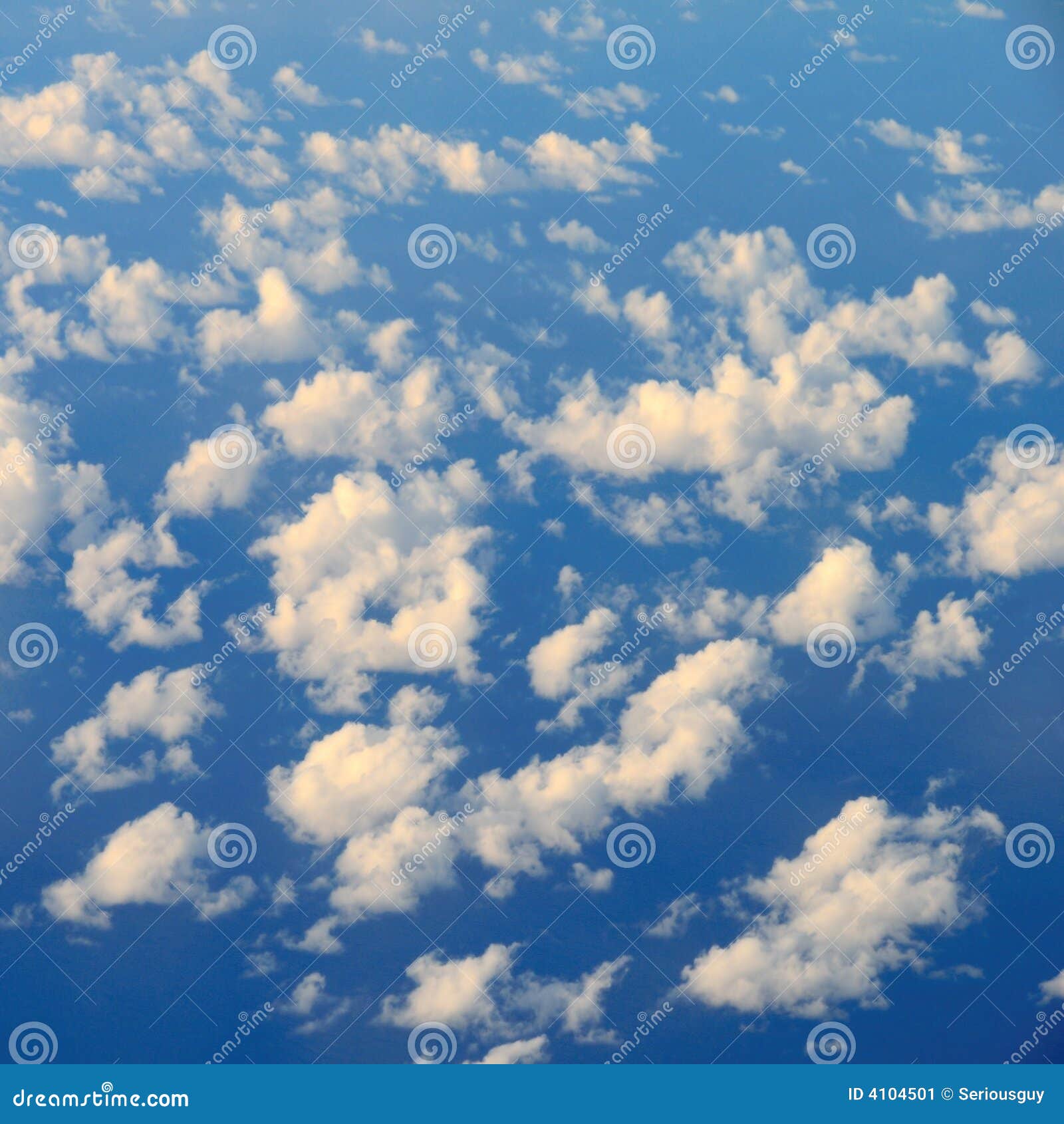 Floating Clouds stock image. Image of clouds, puffy, cloudscape - 4104501