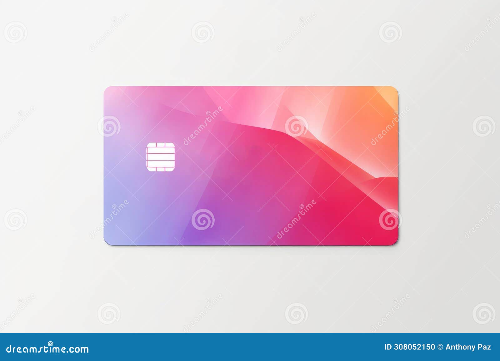Floating Credit Cards Mockup on Black Background Stock Illustration ...